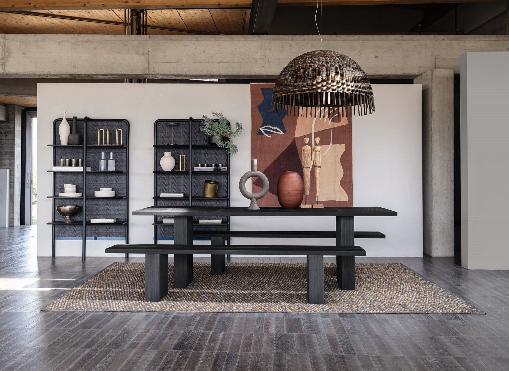 DAEN 72 Bookcase By Gervasoni | design Federico Peri