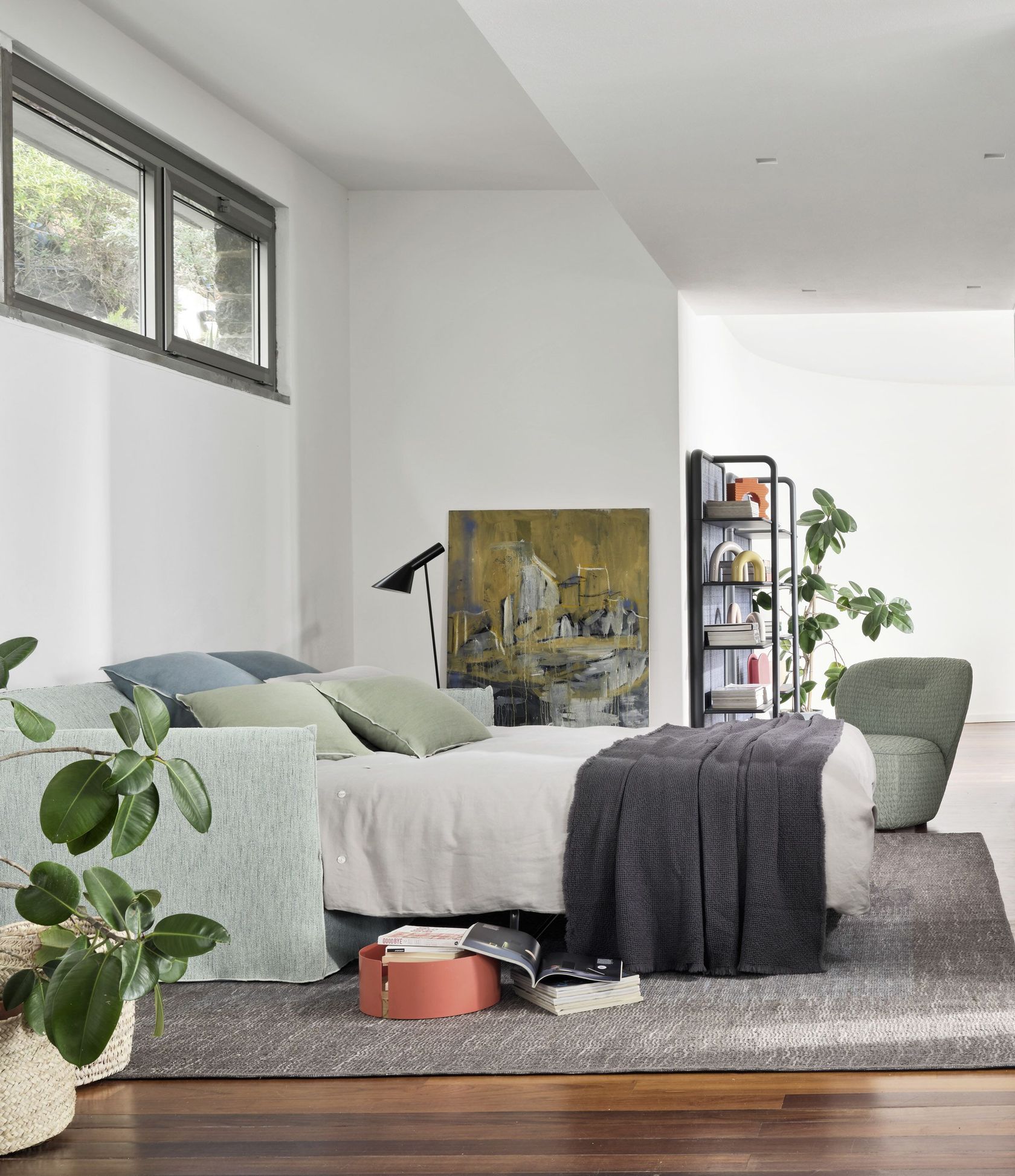 GHOST 15 Sofa bed By Gervasoni | design Paola Navone