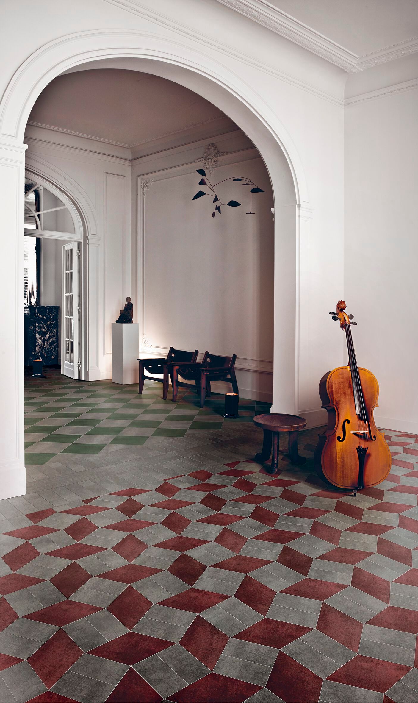 KREA Porcelain stoneware wall/floor tiles By Gigacer