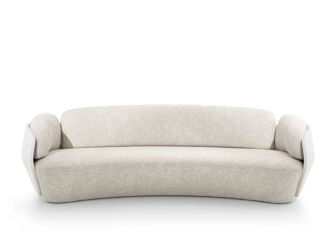 LORELEI 4 seater fabric sofa with removable cover By Giorgetti