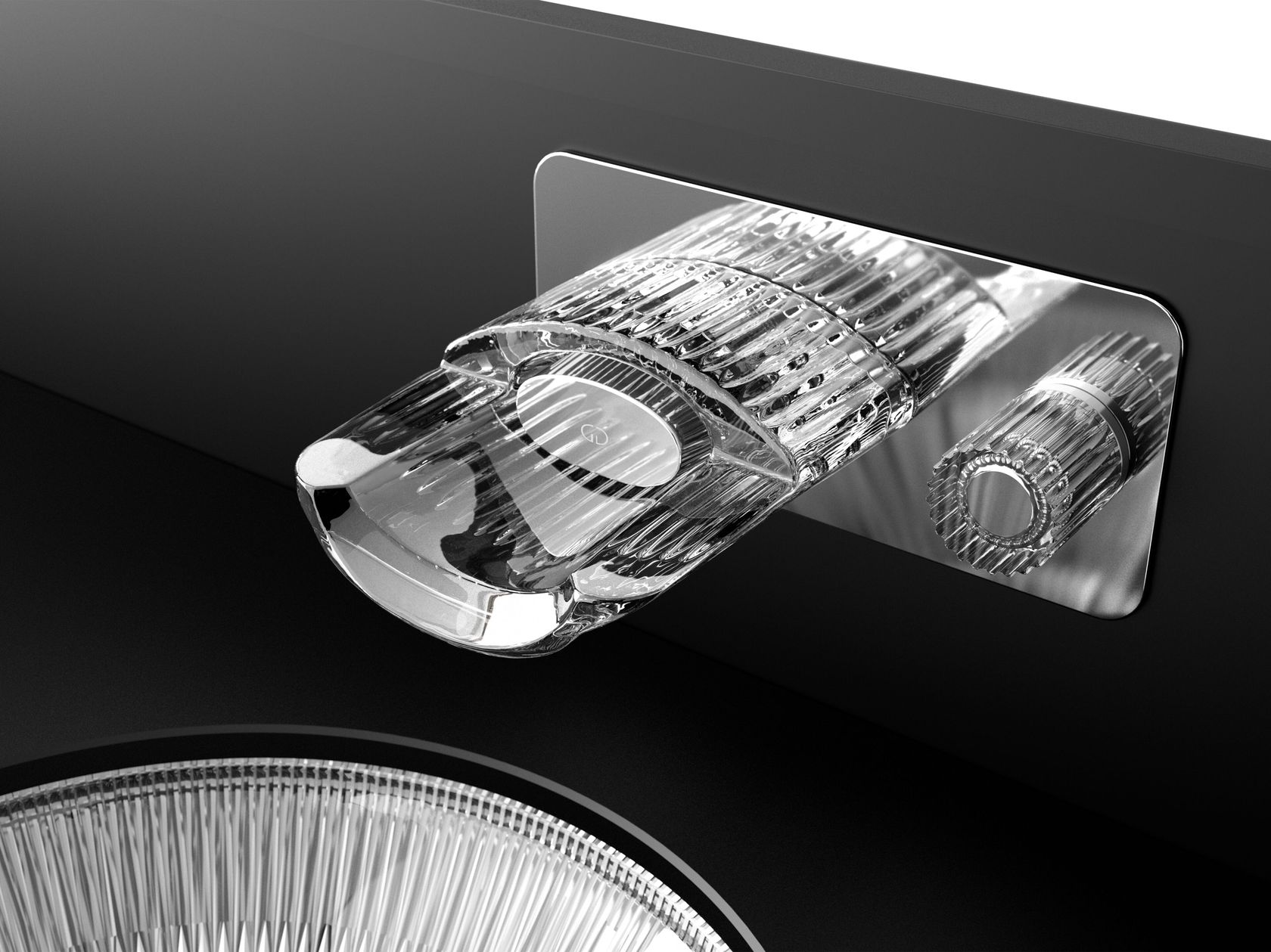 CWF Washbasin tap By Glass Design