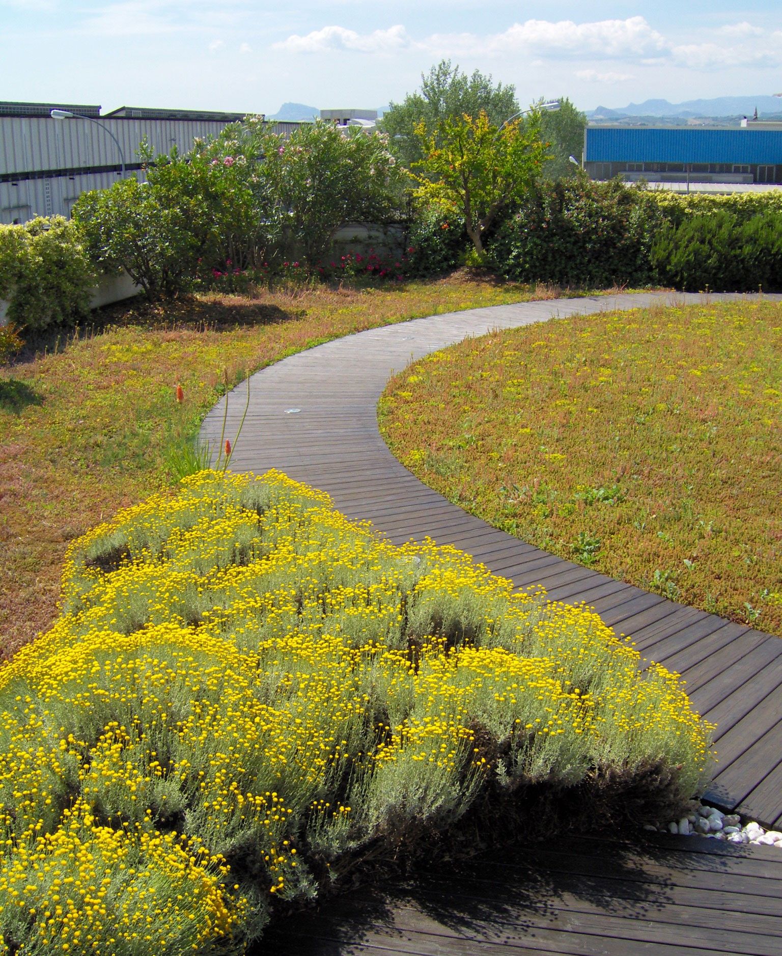 GREEN ROOF Roof garden system By ISOPAN
