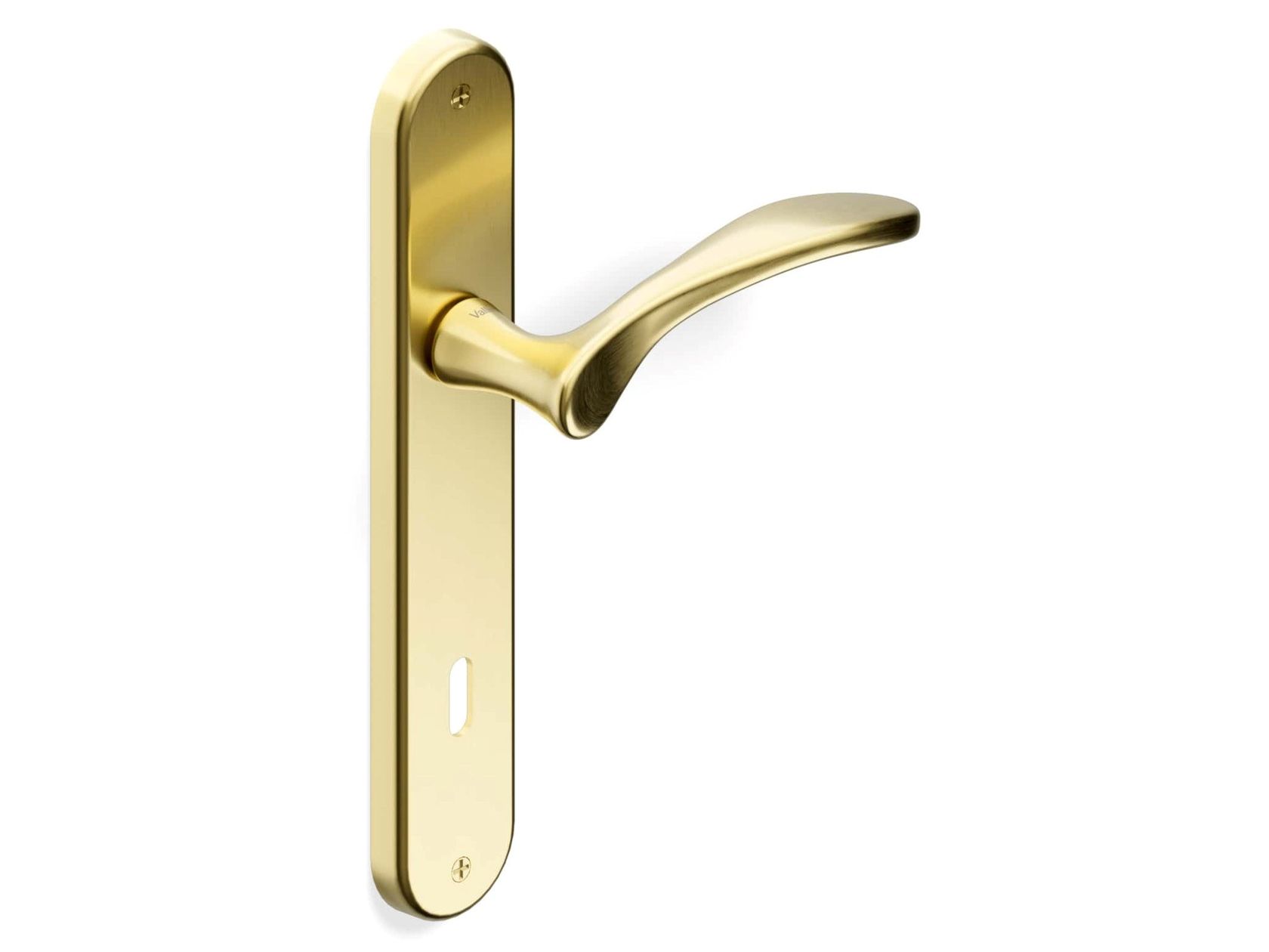 H 198 EERO AARNIO | VALLI - FUSITAL Brass door handle on back plate ...