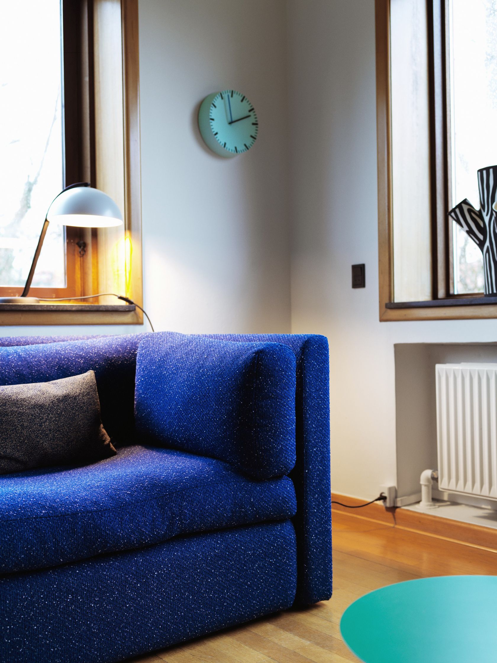 HACKNEY 2 seater fabric sofa By Hay