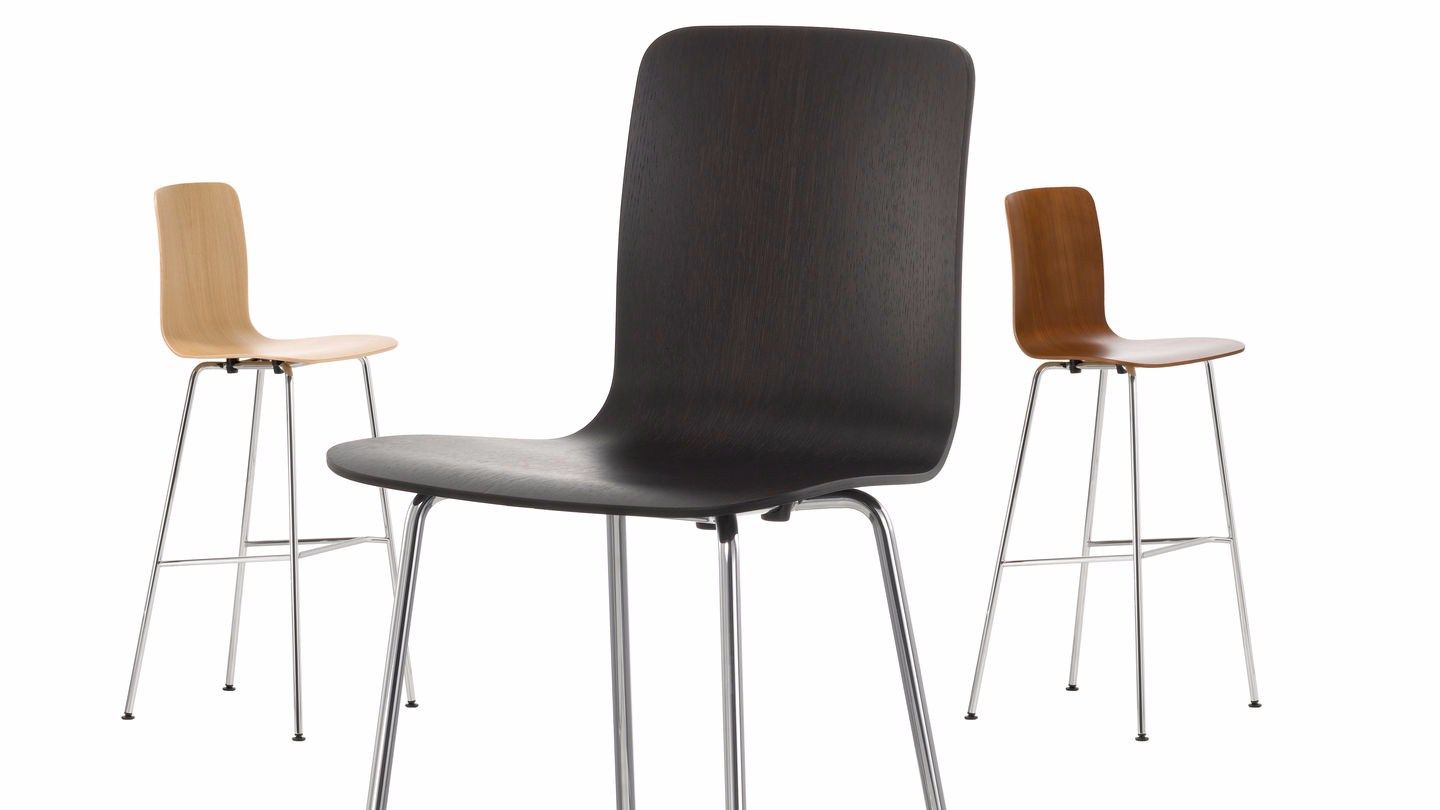 HAL PLY STOOL HIGH Stool By Vitra | design Jasper Morrison
