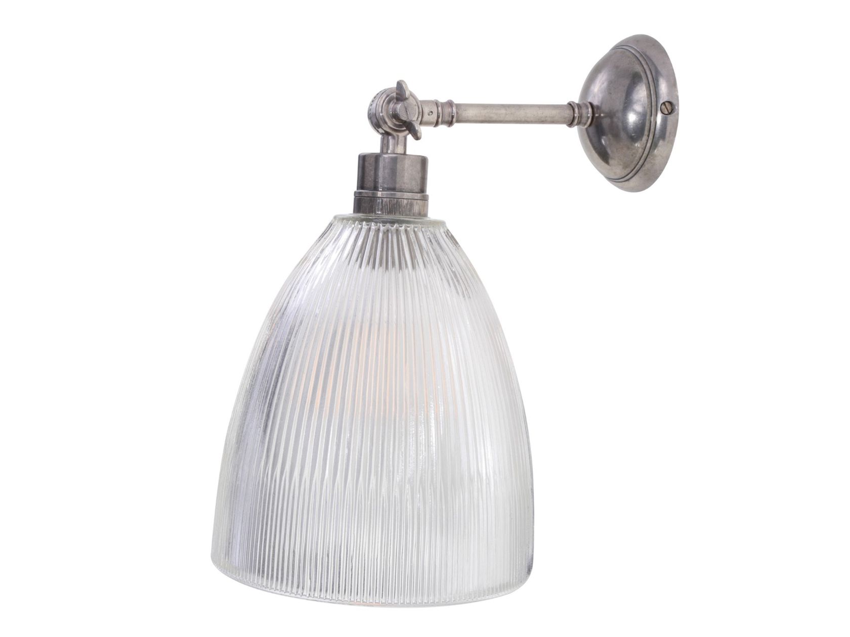 HALE PRISMATIC RAILWAY GLASS WALL LIGHT Wall lamp By Mullan Lighting