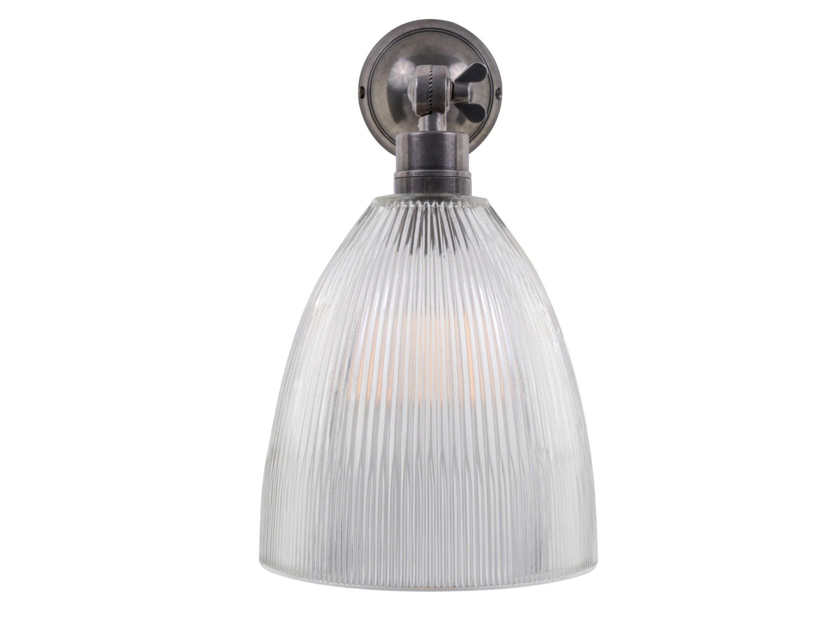 HALE PRISMATIC RAILWAY GLASS WALL LIGHT Wall lamp By Mullan Lighting