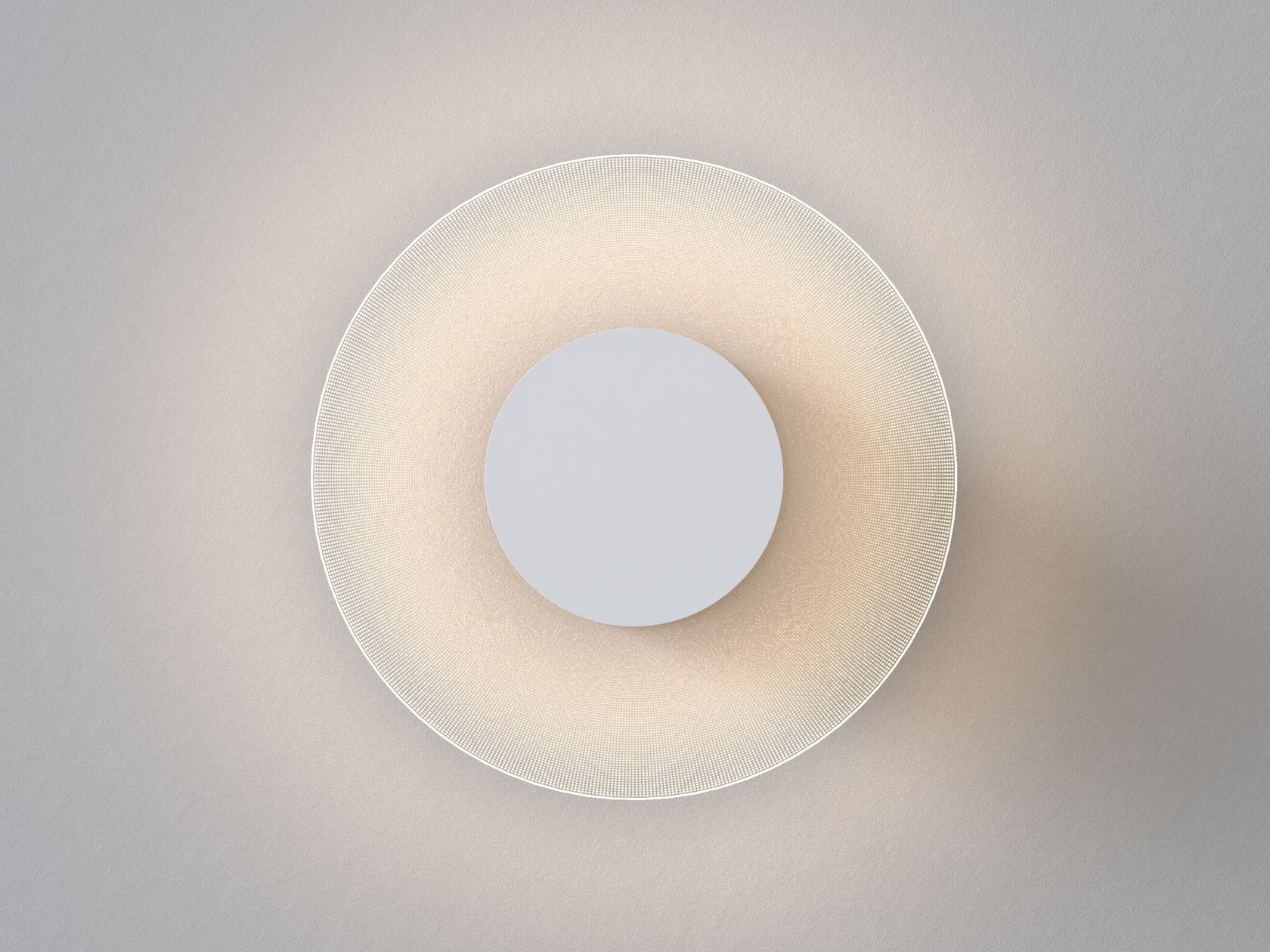 LED glass wall light HALFTONE By Astro Lighting design Riley Sanders