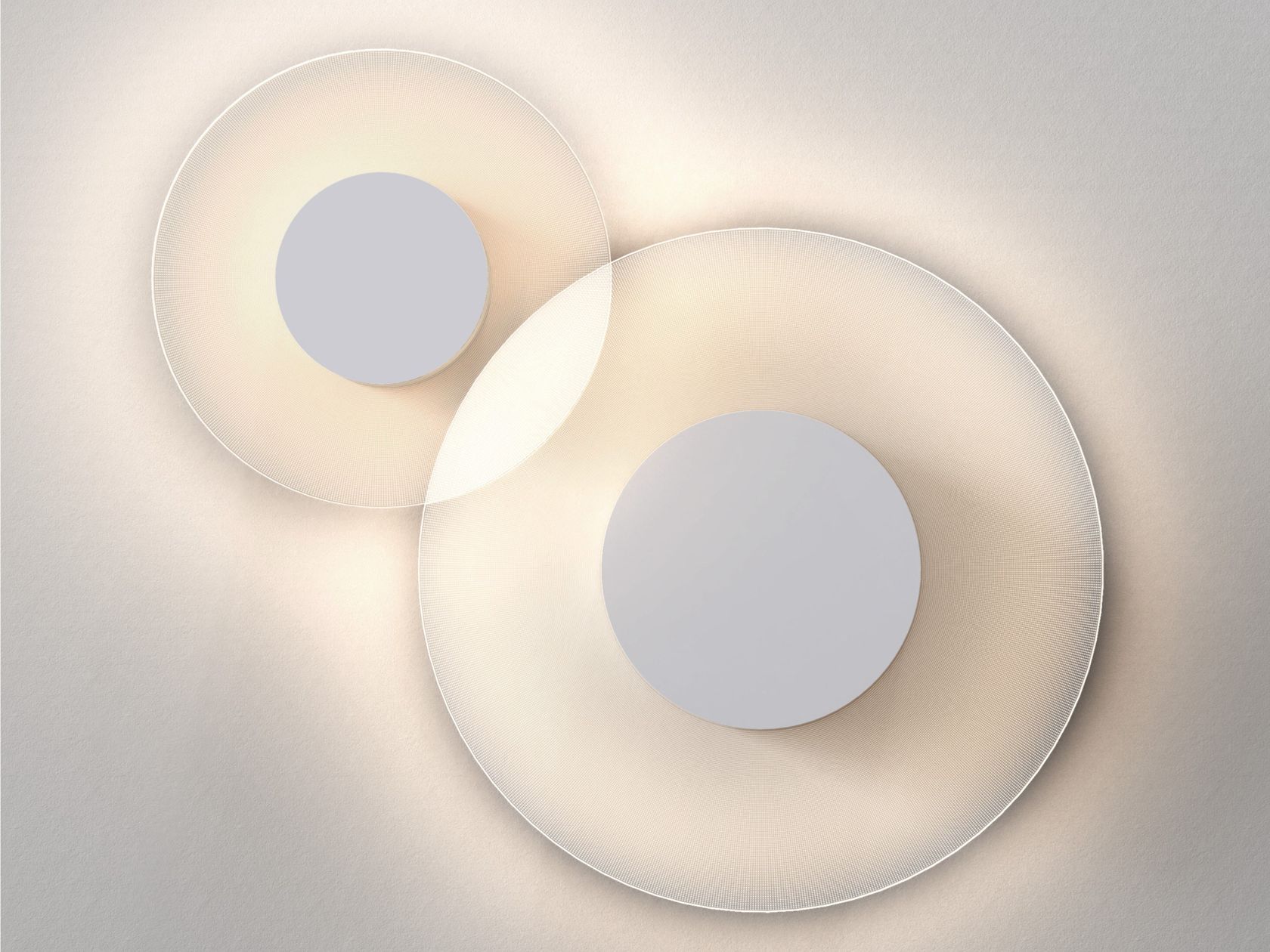 LED glass wall light HALFTONE By Astro Lighting design Riley Sanders