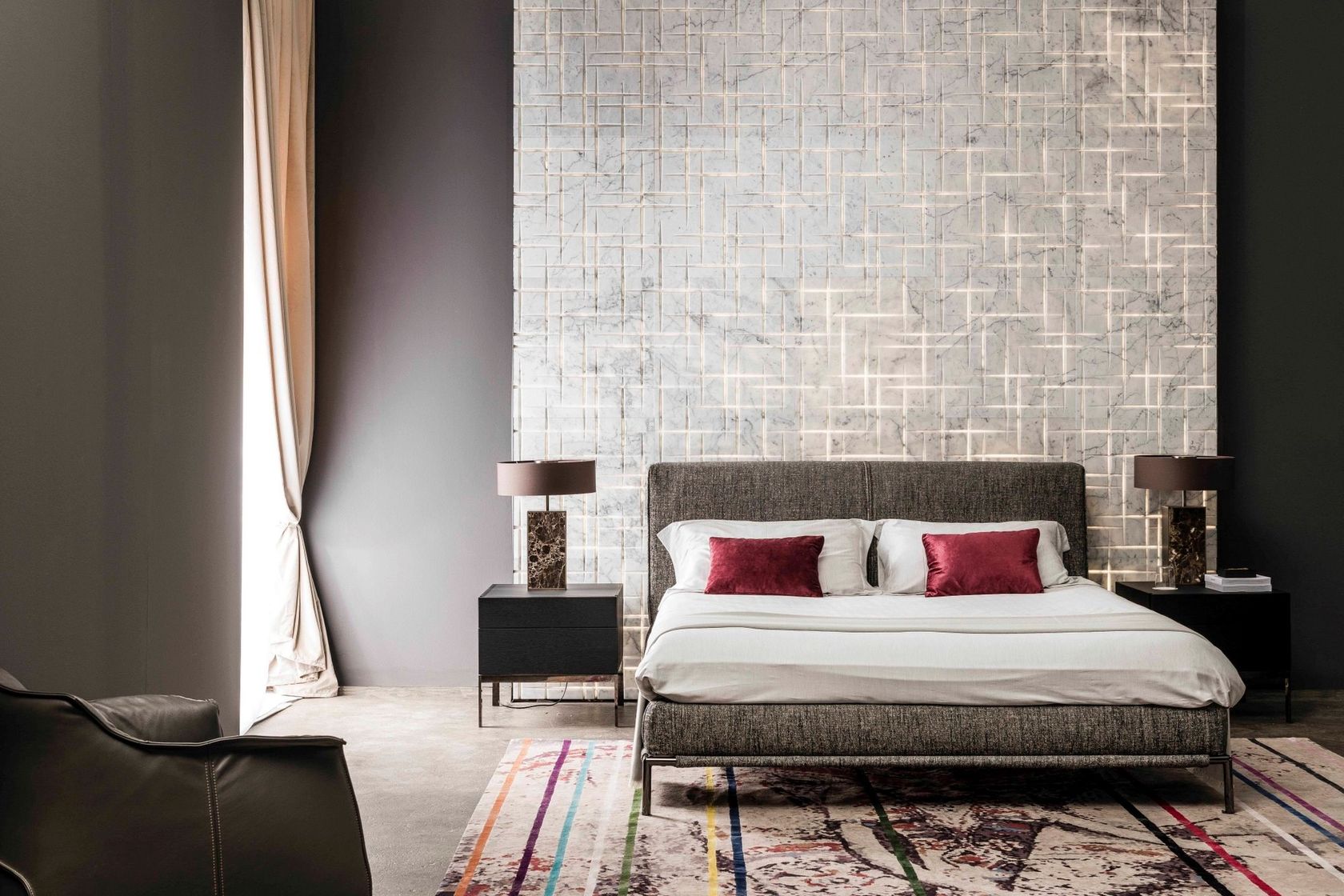 Marble wall tiles HAMAL By LITHOS DESIGN design Raffaello Galiotto