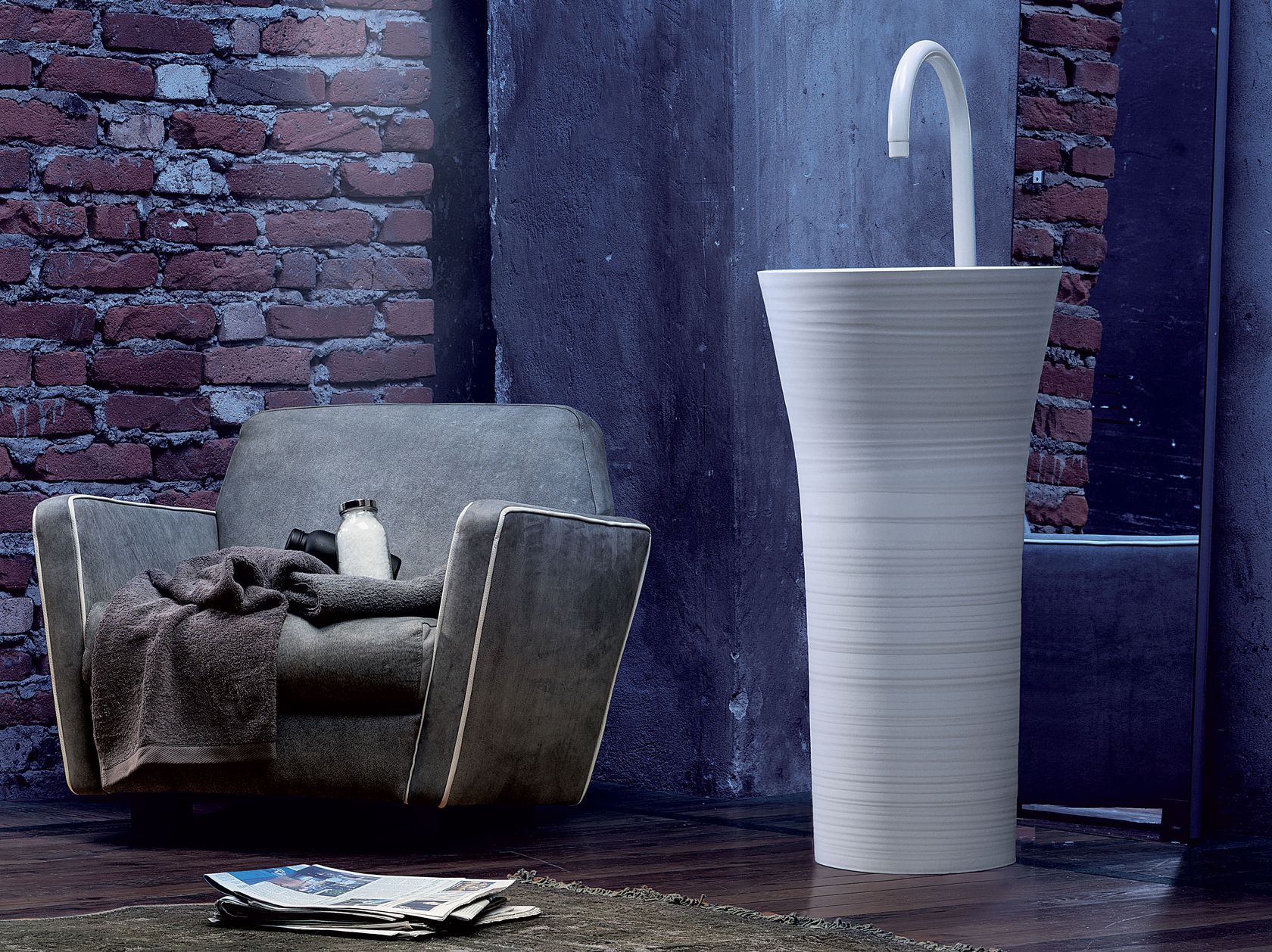 HANDMADE | Lavabo freestanding By FALPER design Michael Schmidt
