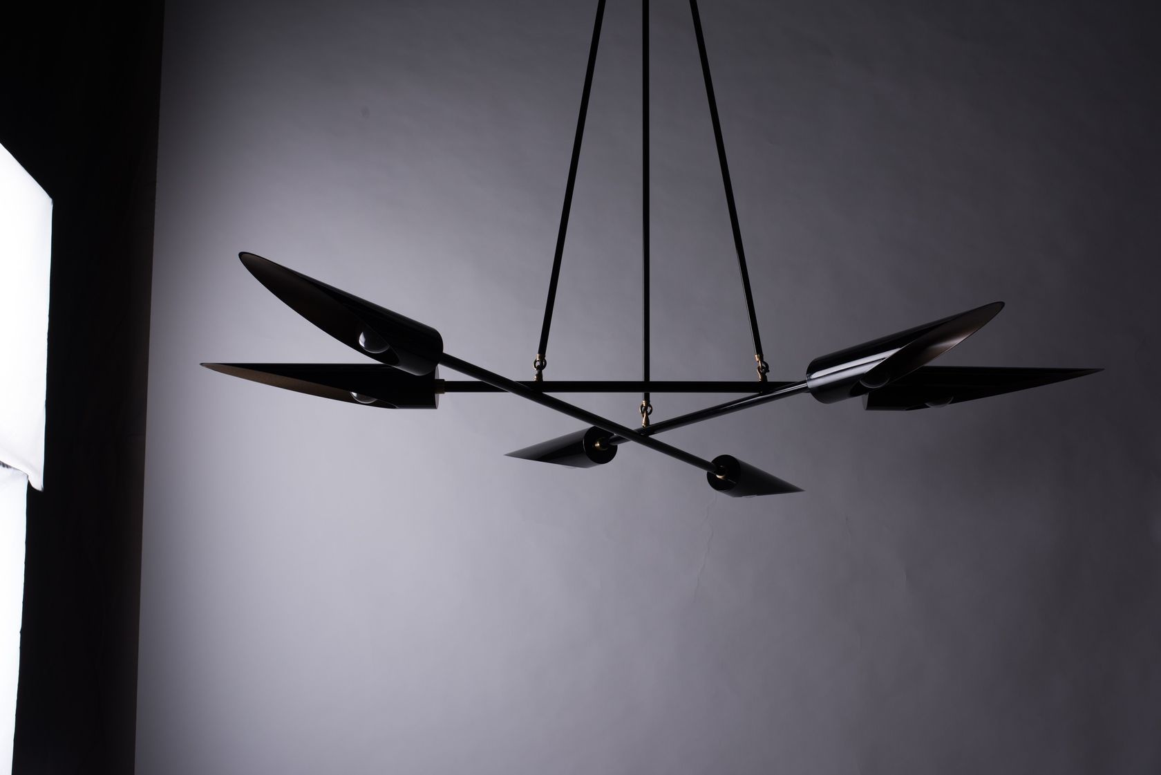 LED direct light steel pendant lamp HARMONY By Karice design Wilson ...