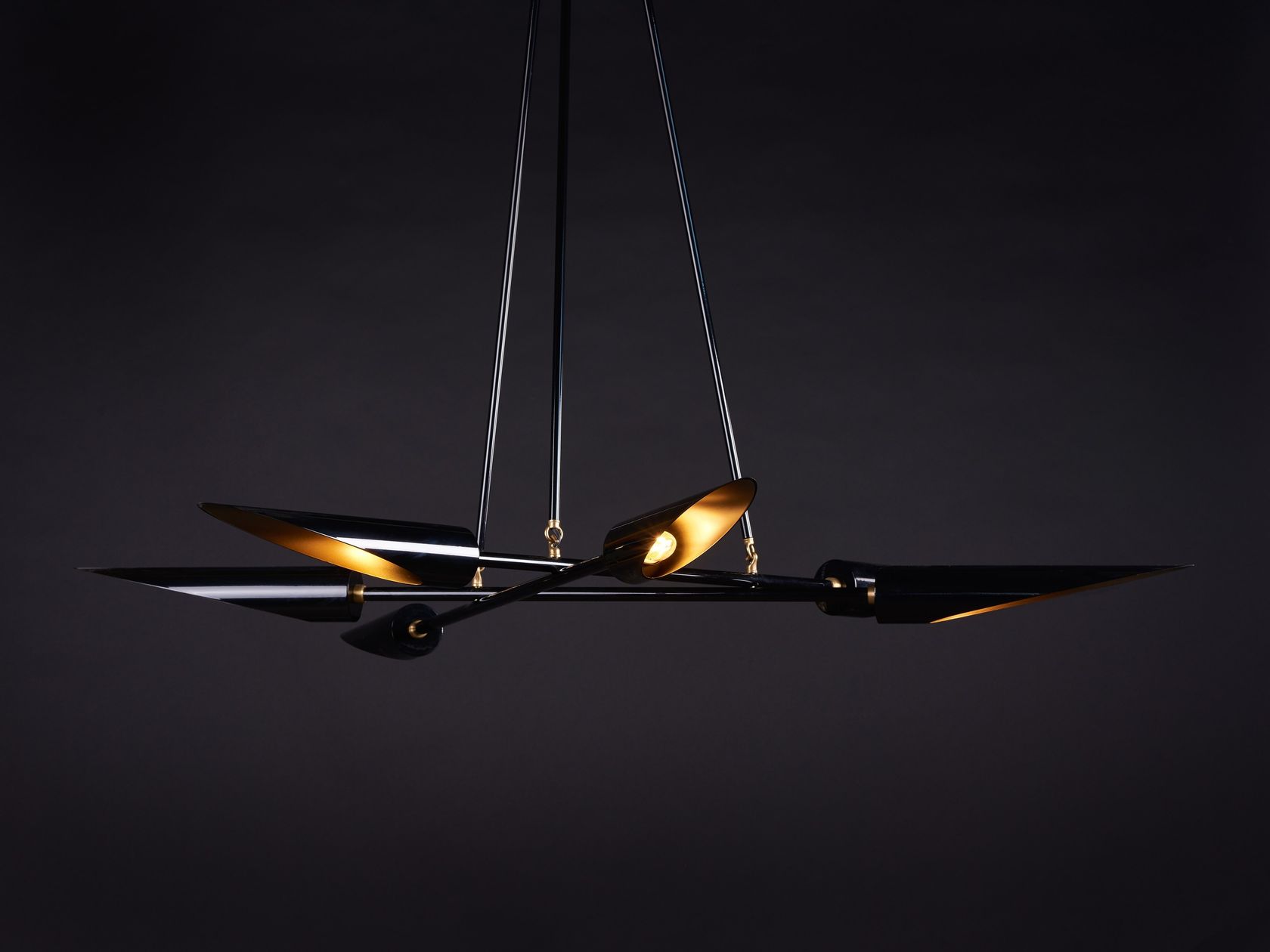 LED direct light steel pendant lamp HARMONY By Karice design Wilson ...