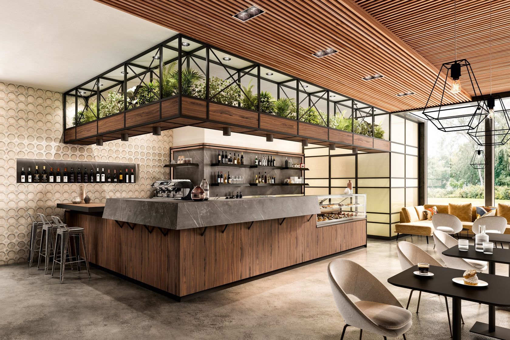 Bar counter wells with ice cream HARRIS By Frigomeccanica