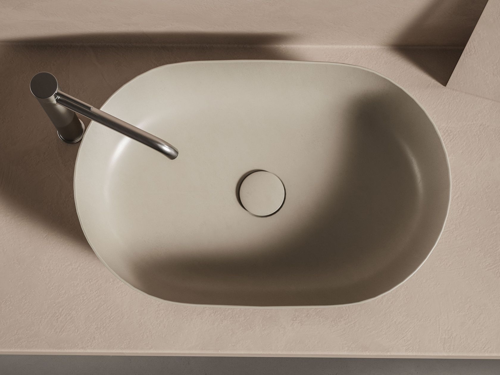 HAPPY HOUR SLIM 12:00 Washbasin By HATRIA