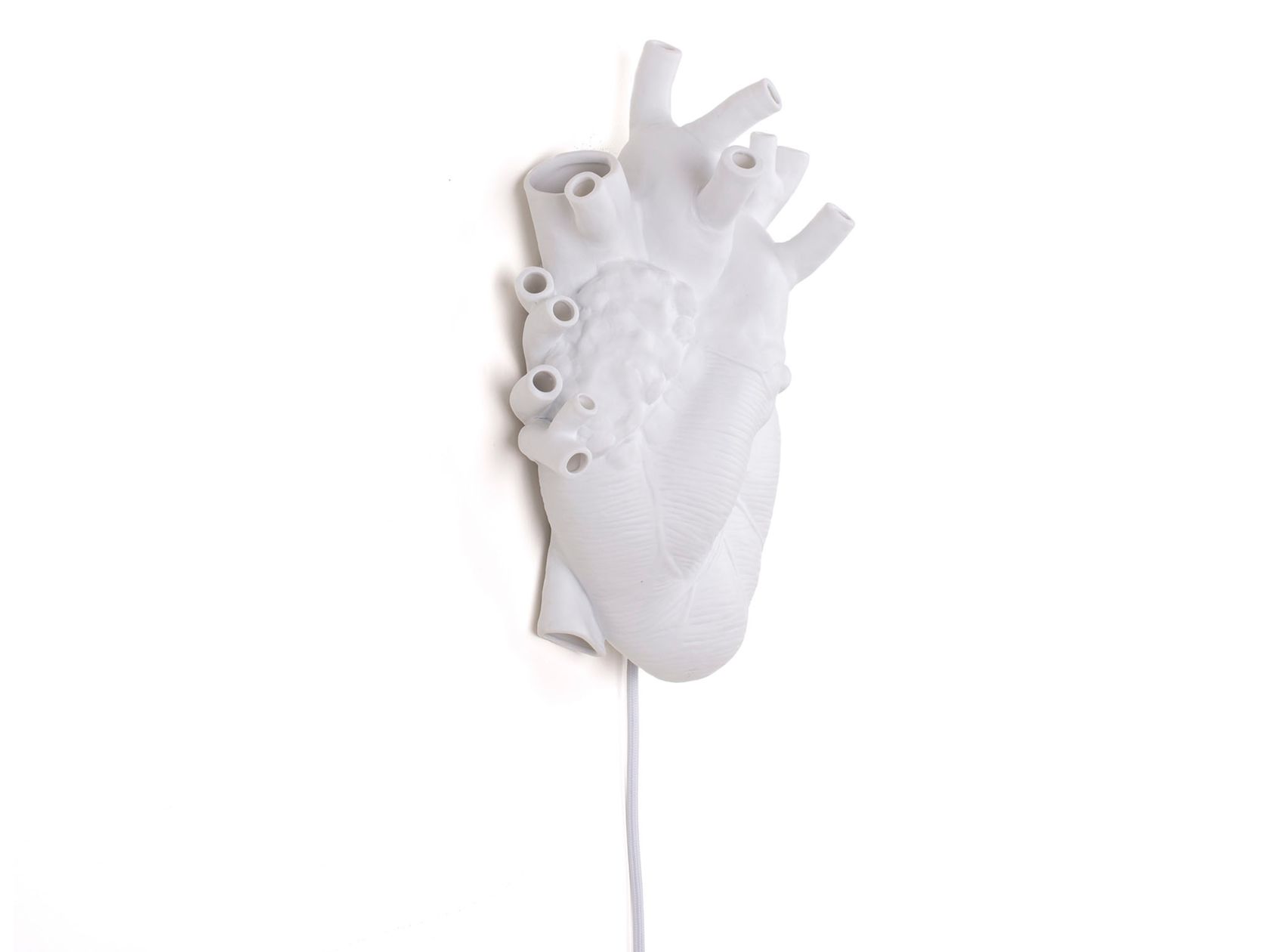 Porcelain wall lamp HEART LAMP By Seletti design Marcantonio Raimondi ...