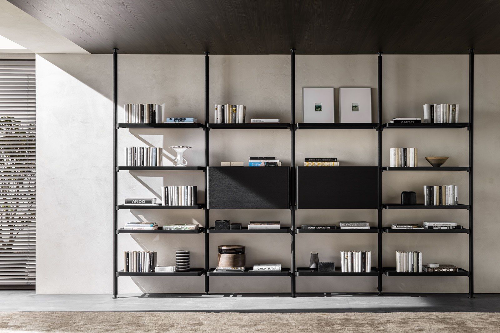HECTOR Sectional modular bookcase By Molteni & C. | design Vincent Van ...