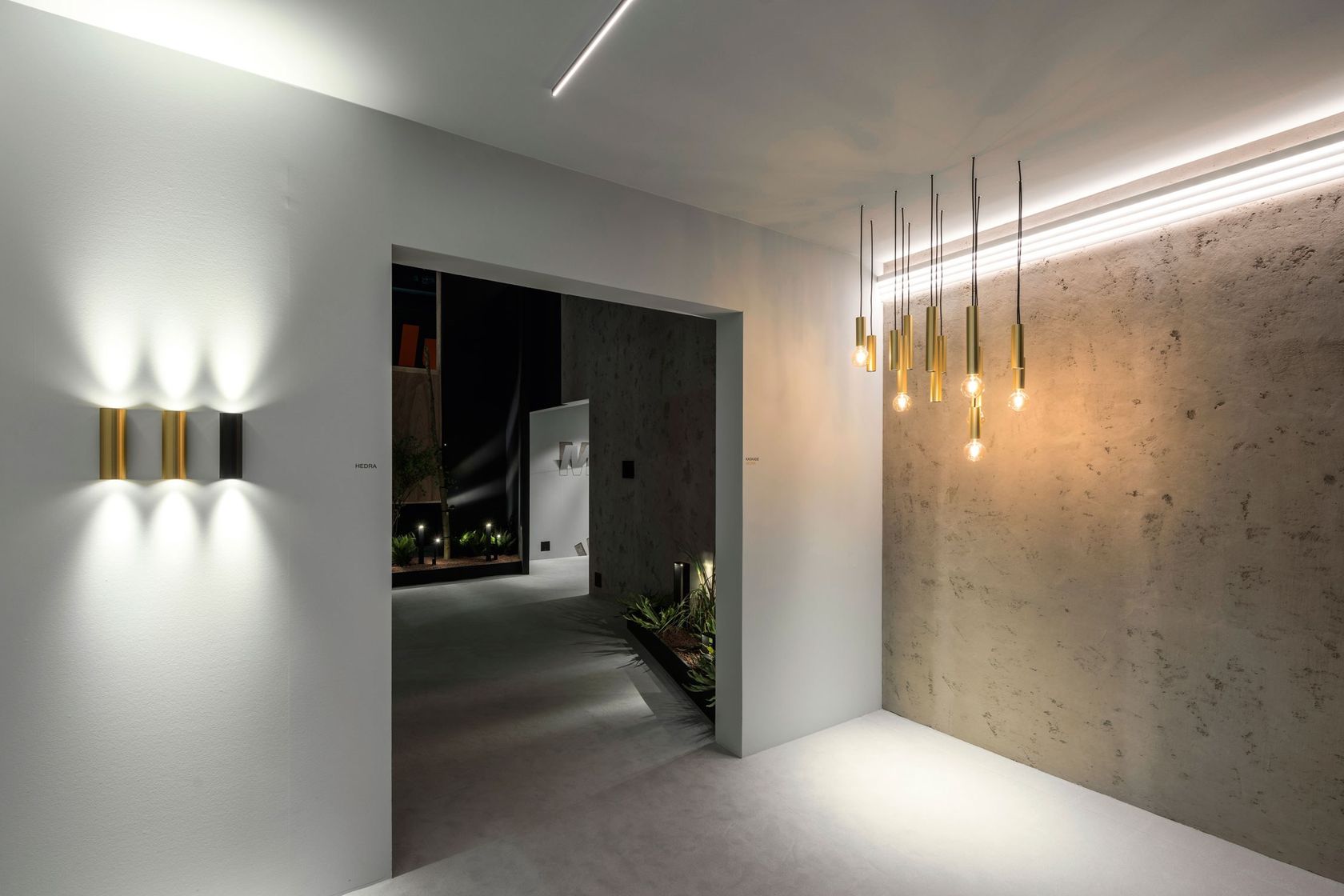 HEDRA W Hi Applique murale By Delta Light