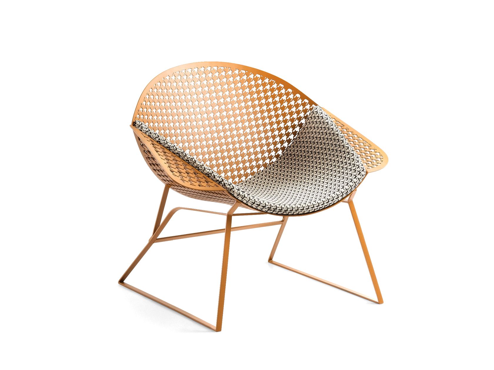 HEN | Sled base easy chair By da a design Angeletti Ruzza Design
