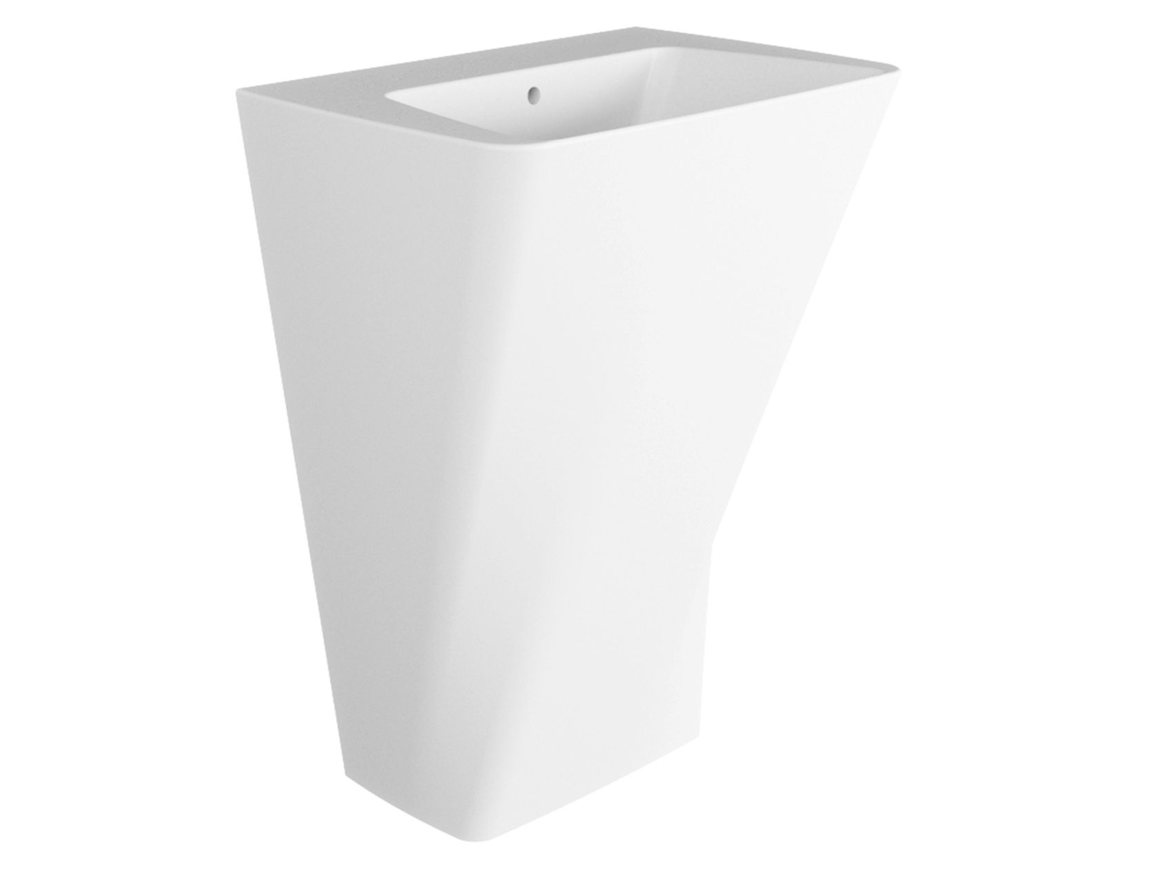 HERA Single ceramic washbasin By Azzurra Ceramica | design Daniel Libeskind