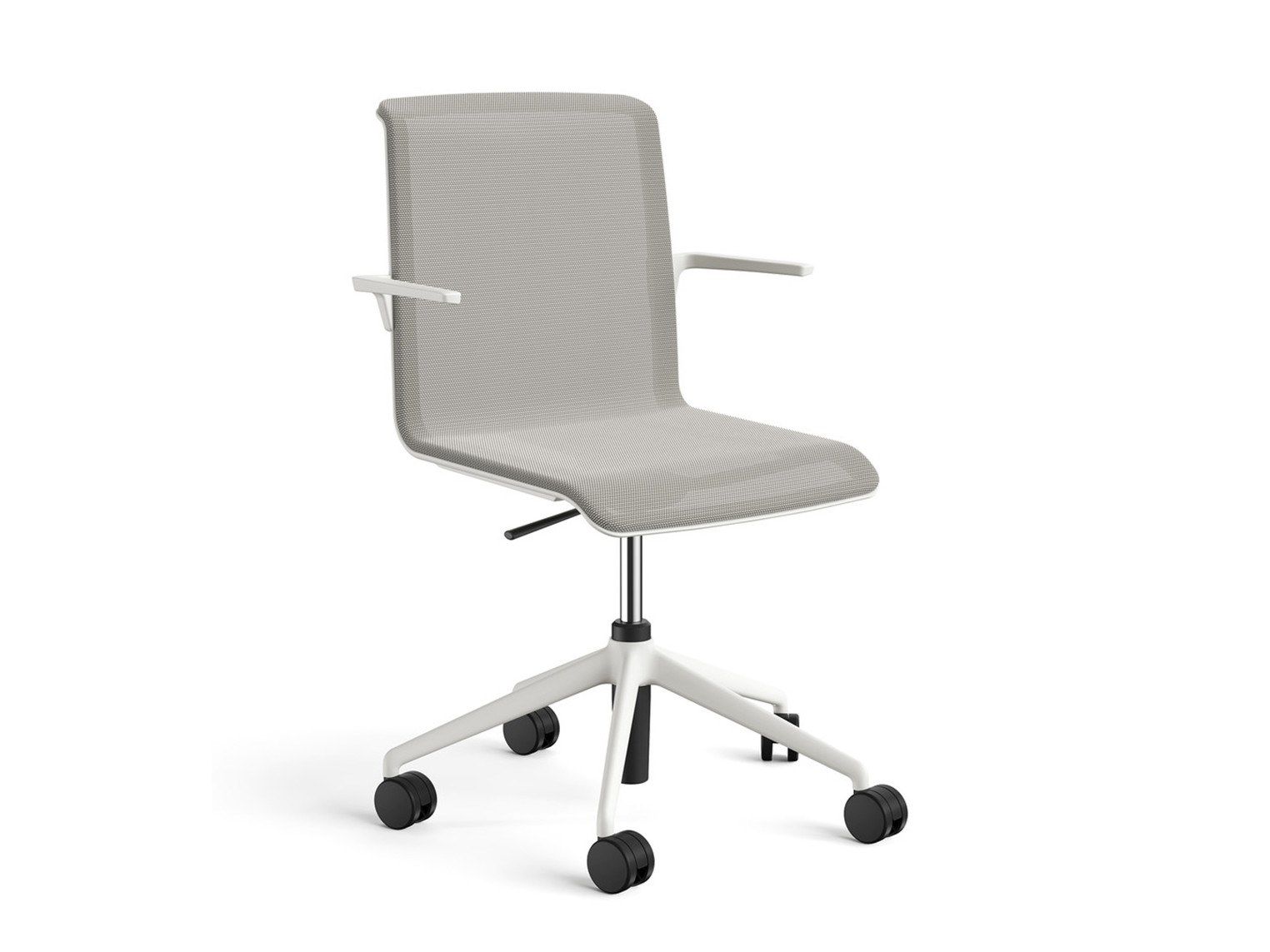 HERO PLUS Sedia in rete a 5 razze con braccioli By Brunner | design ...