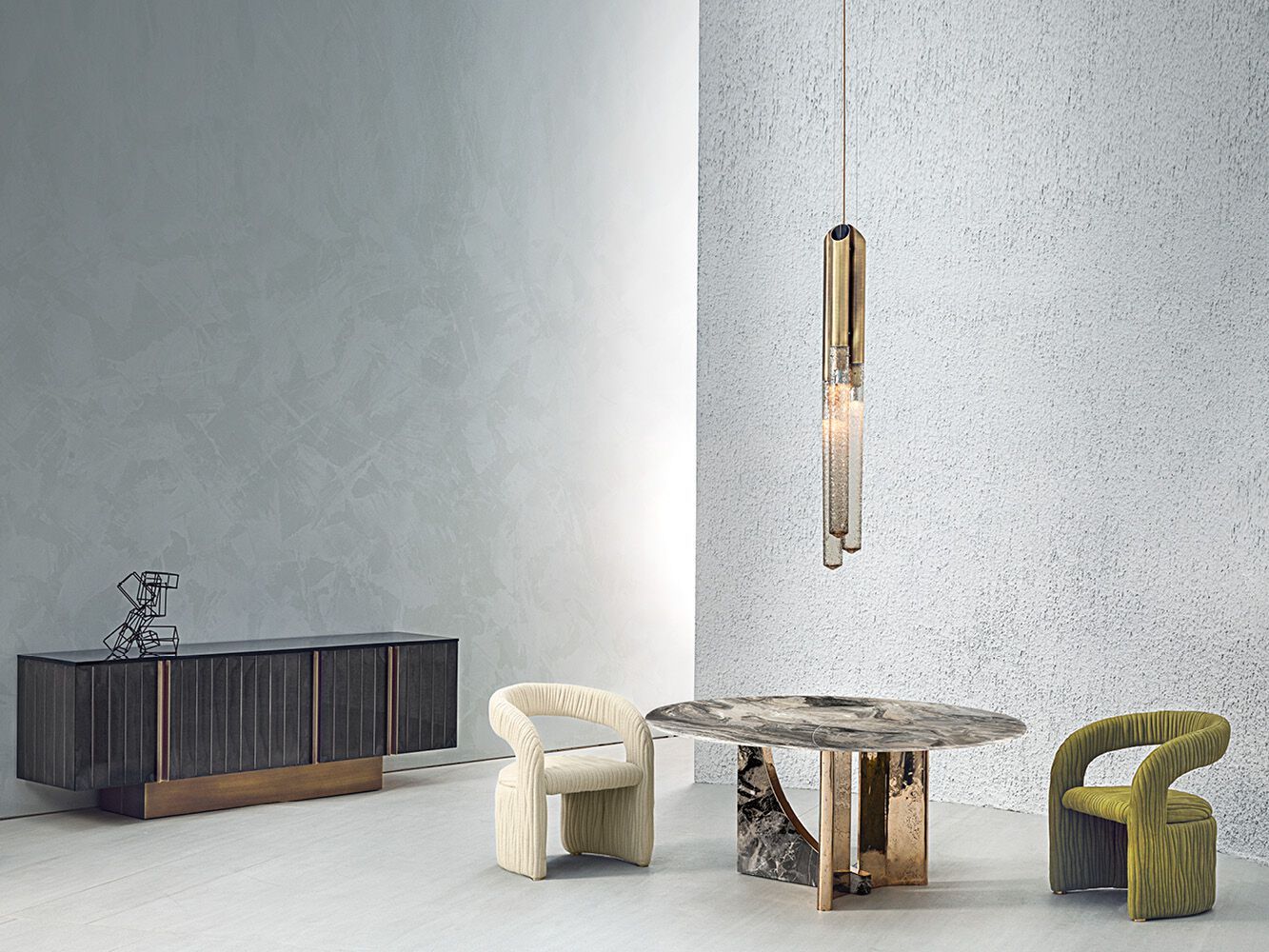 SPINNAKER 桌子 By HESSENTIA | design Luca Erba