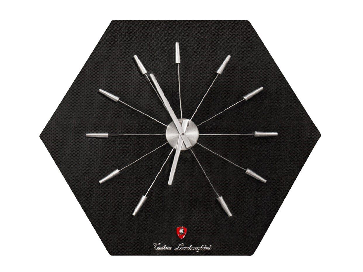 HEXAGON CARBON | Clock By Tonino Lamborghini Casa