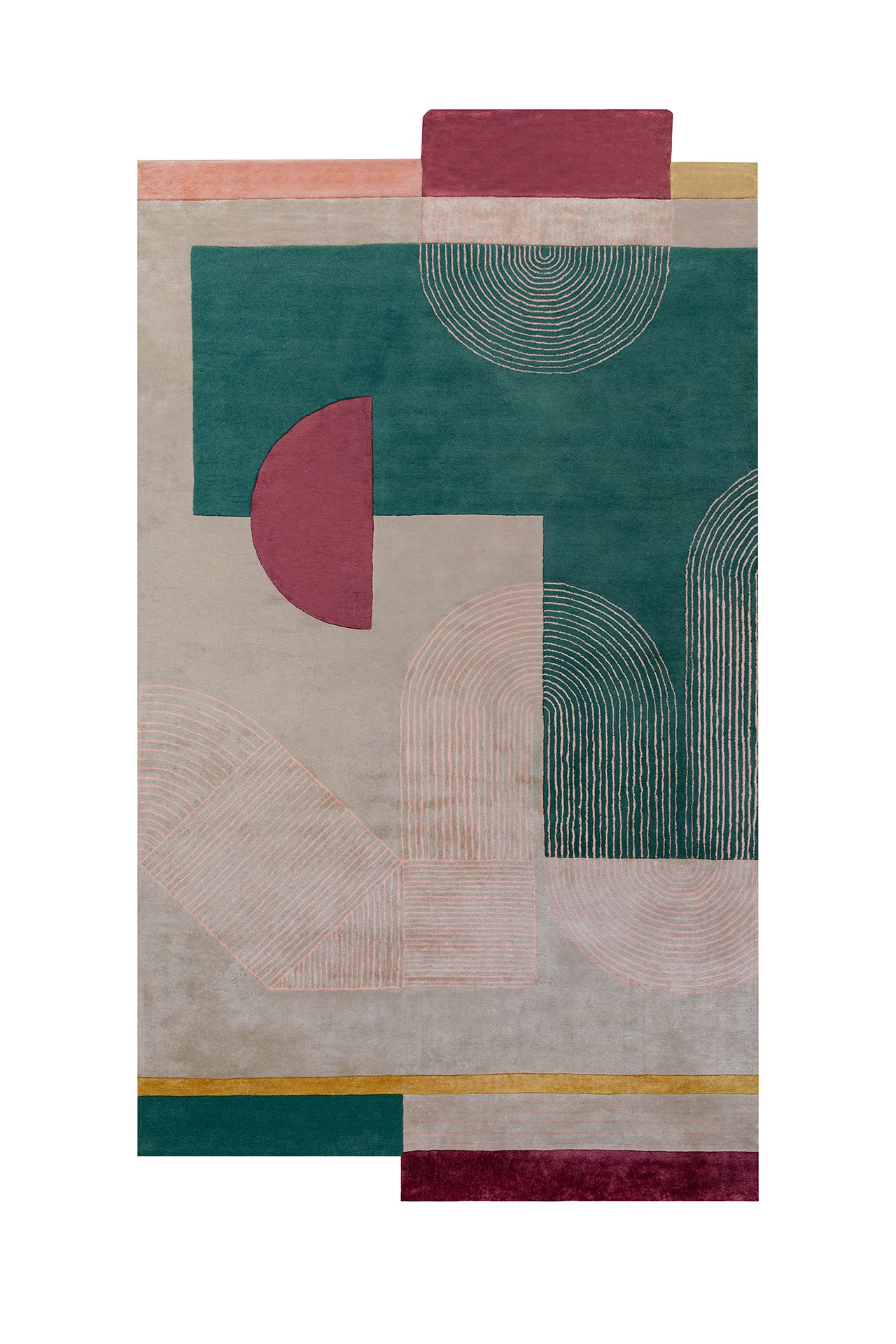 HIGH CURVES Rug By Besana Moquette