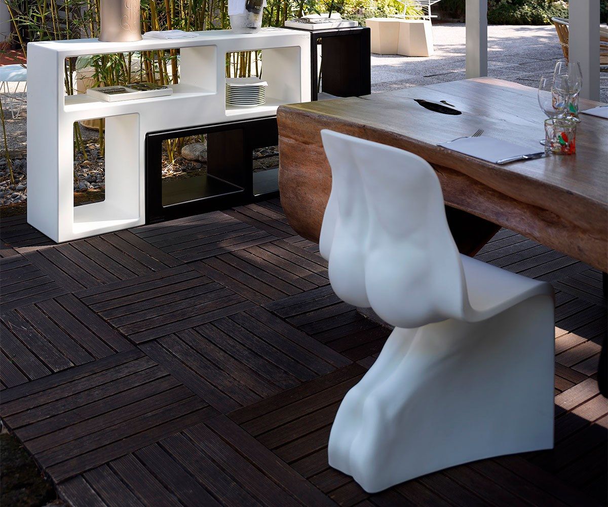 HIM + HER OPACA Chair By Casamania & Horm | design Fabio Novembre