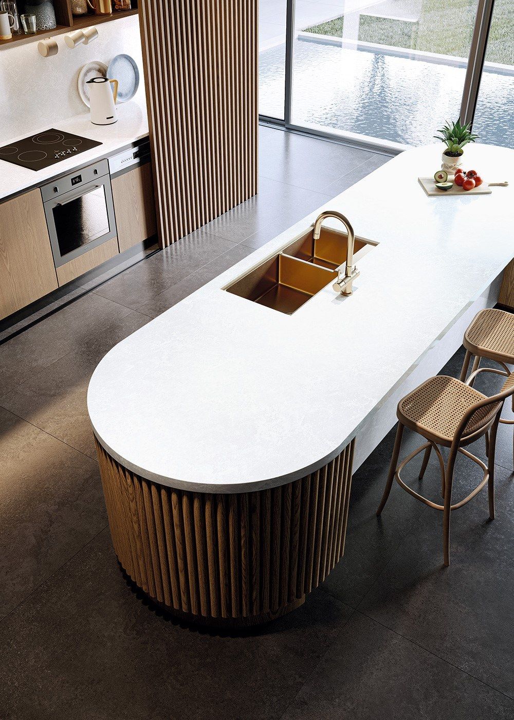 HIMACS - Marmo & Aurora Solid Surface By HIMACS