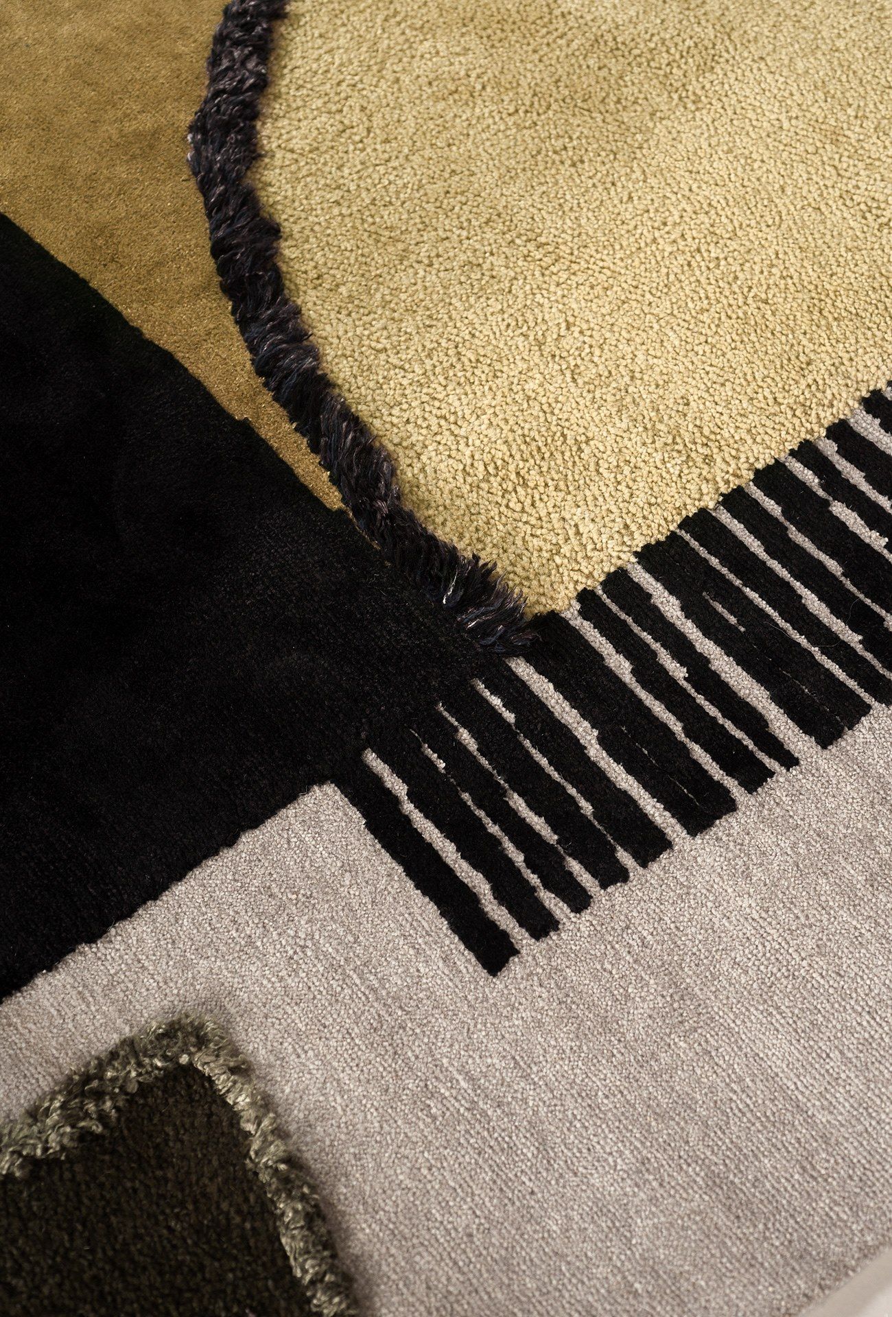 Patterned rectangular rug HIMANI A By BAXTER