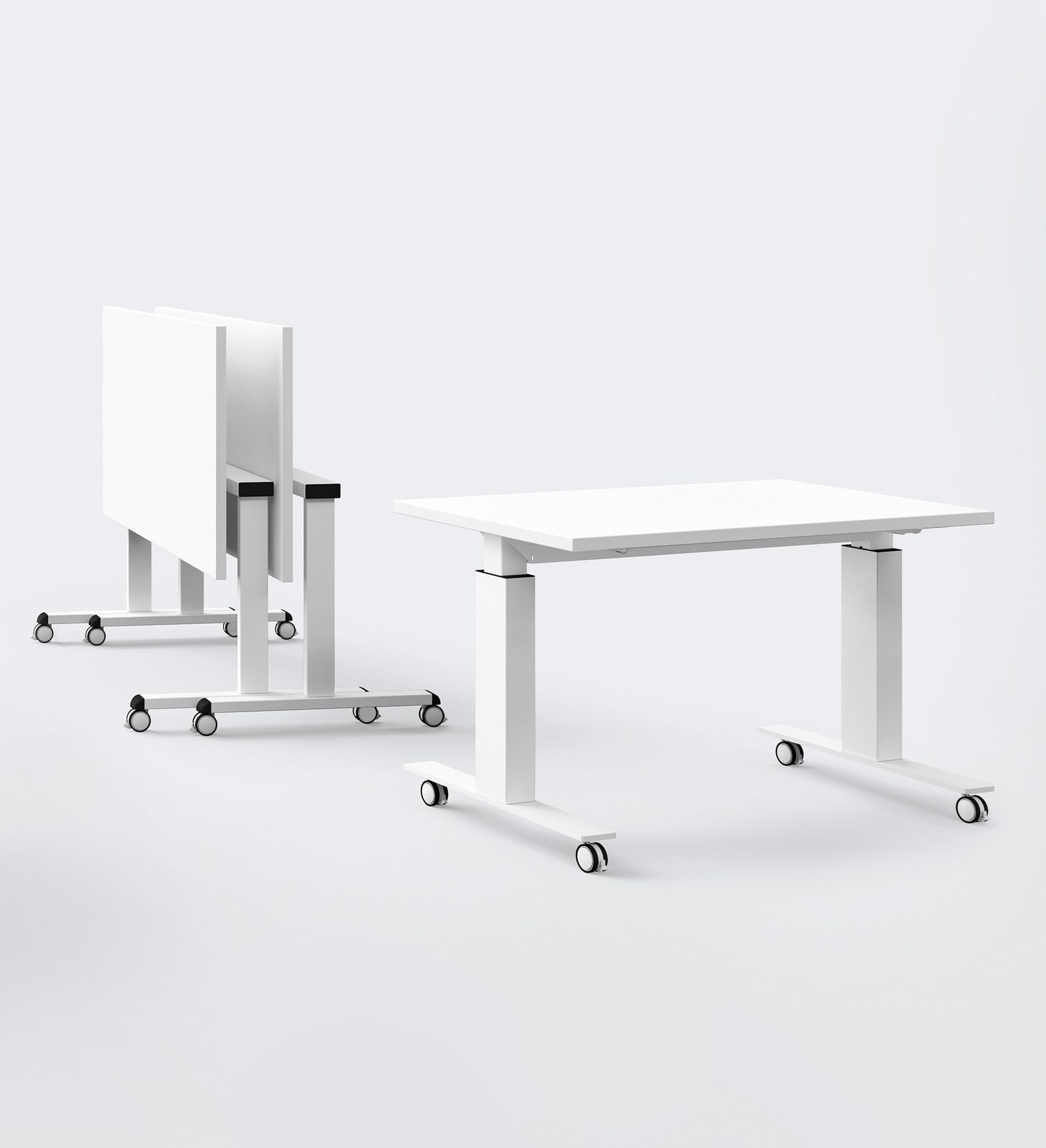 HIP-UP T-MATIC | Office desk Height-adjustable workstation desk By Ares ...
