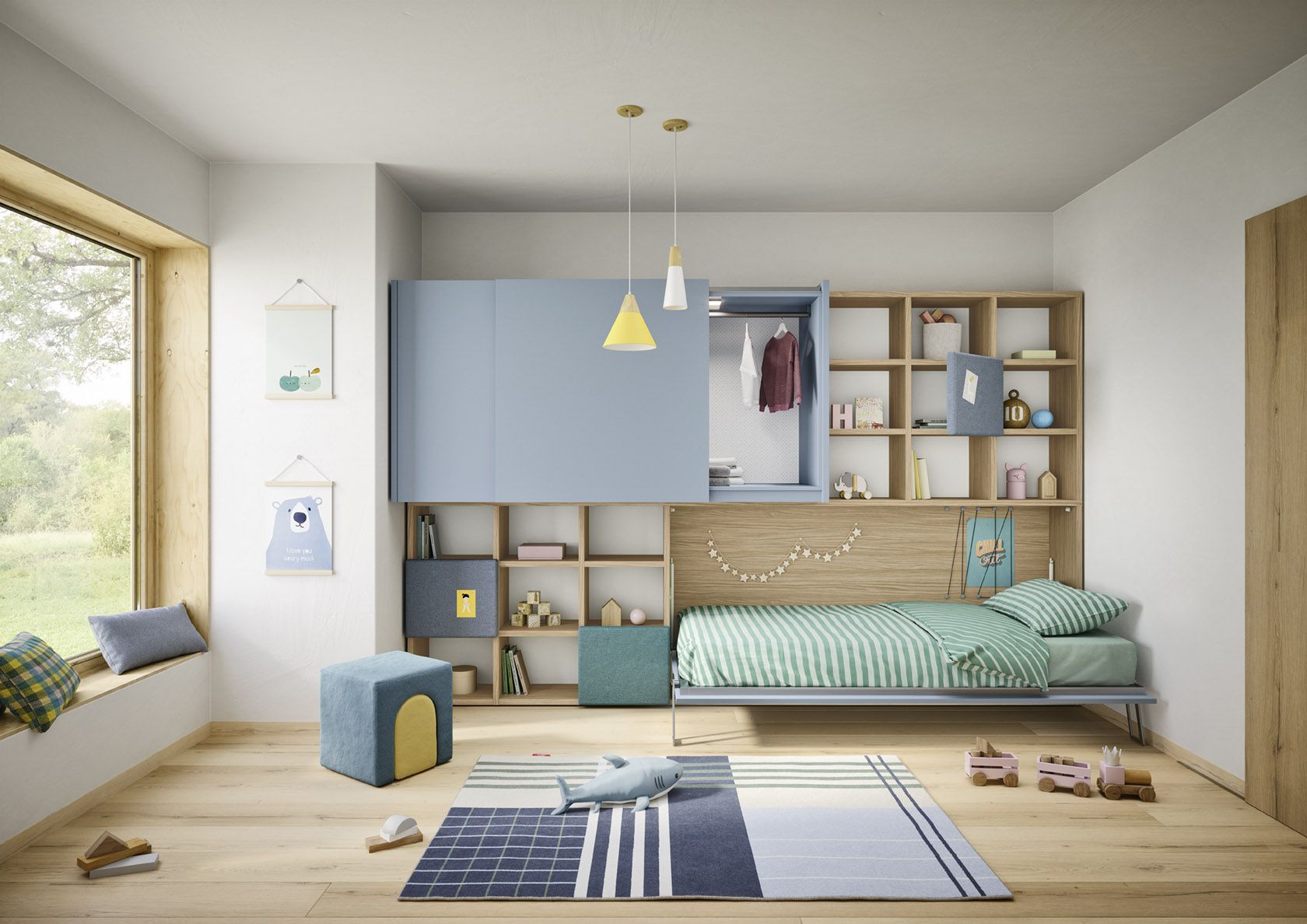 HOLLY Modular bookcase By Nidi