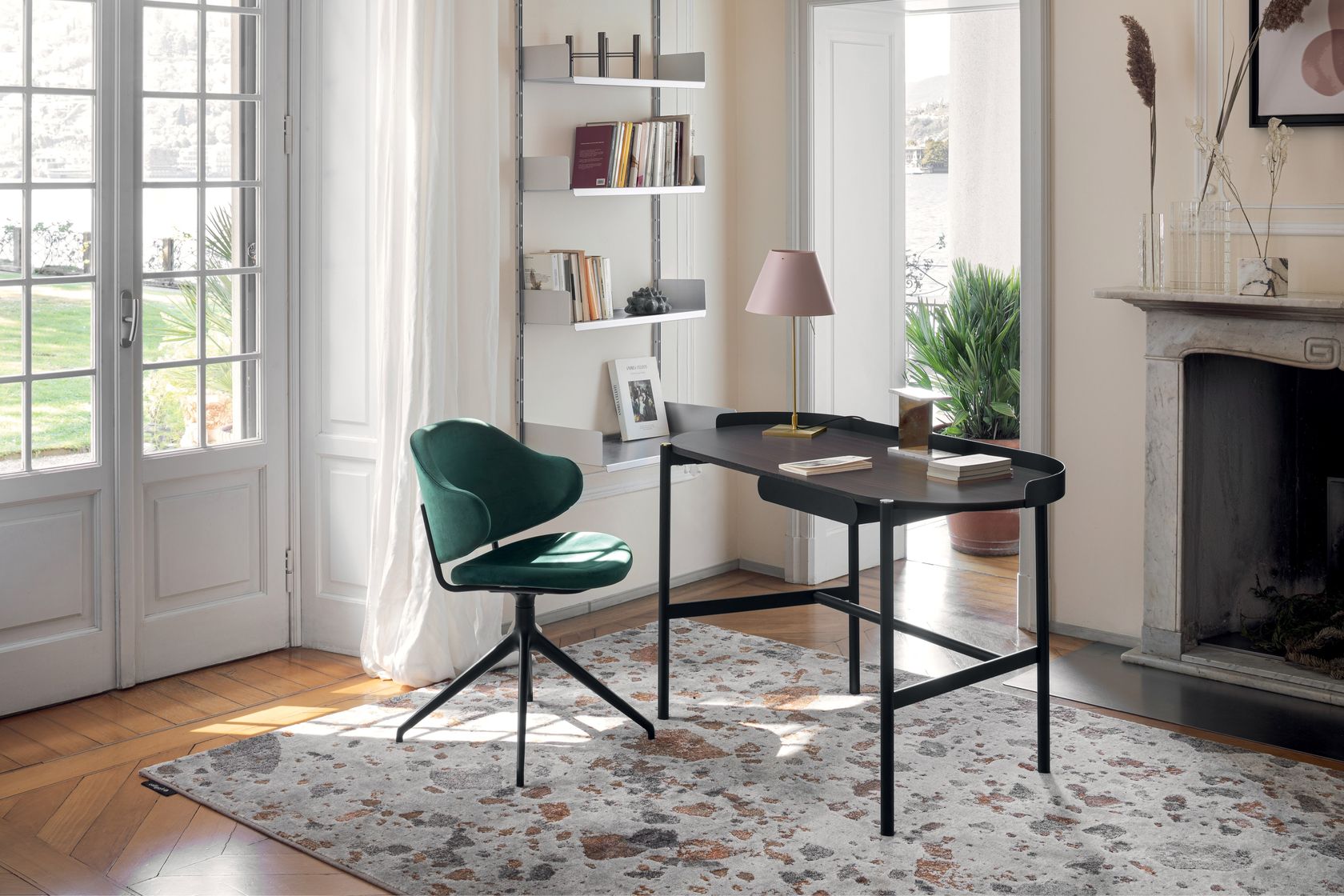 HOLLY | Trestle-based chair By Calligaris design Busetti Garuti Redaelli