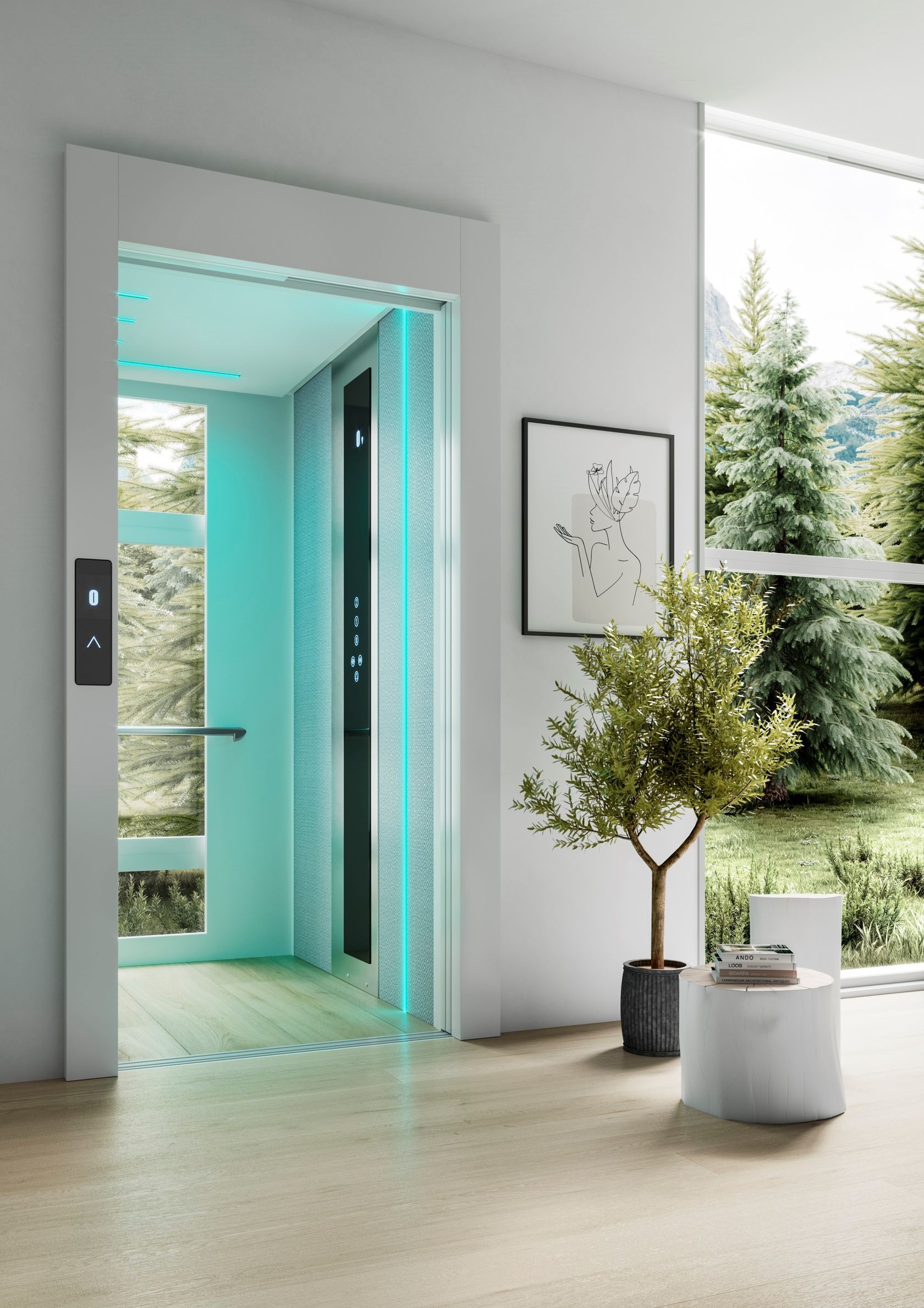 HOME LIFT E20 Electric house lift By Vimec