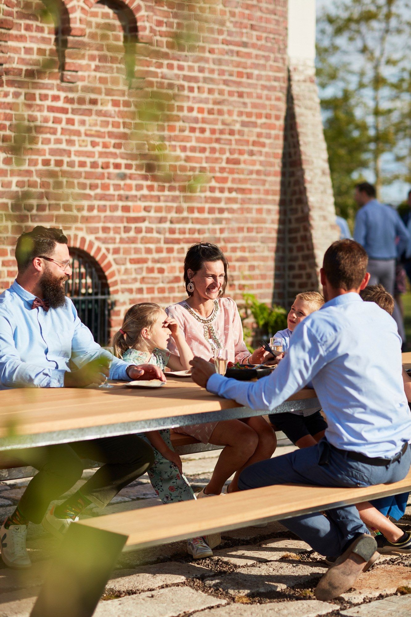 HOPPER PICNIC Rectangular garden table By Extremis | design Dirk Wynants