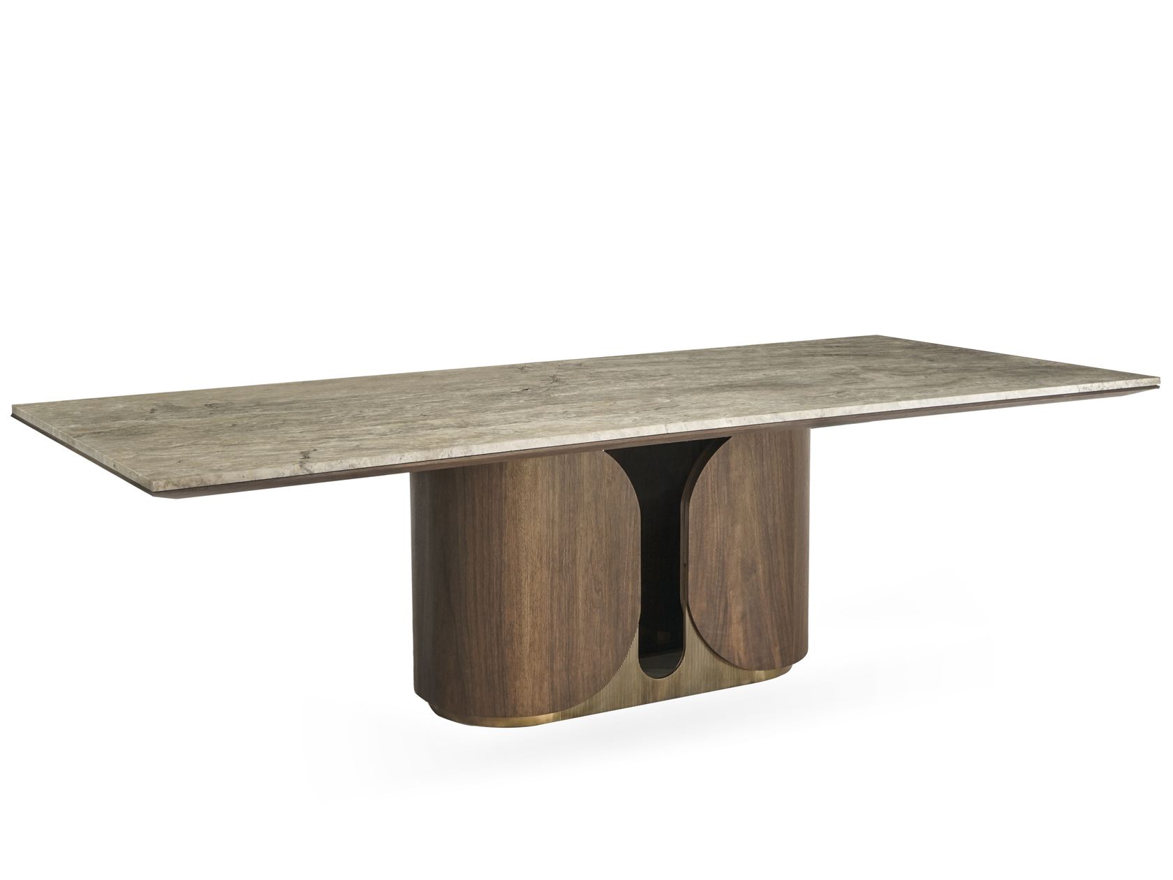 Rectangular dining table HORUS By ENNE design Maurizio Manzoni