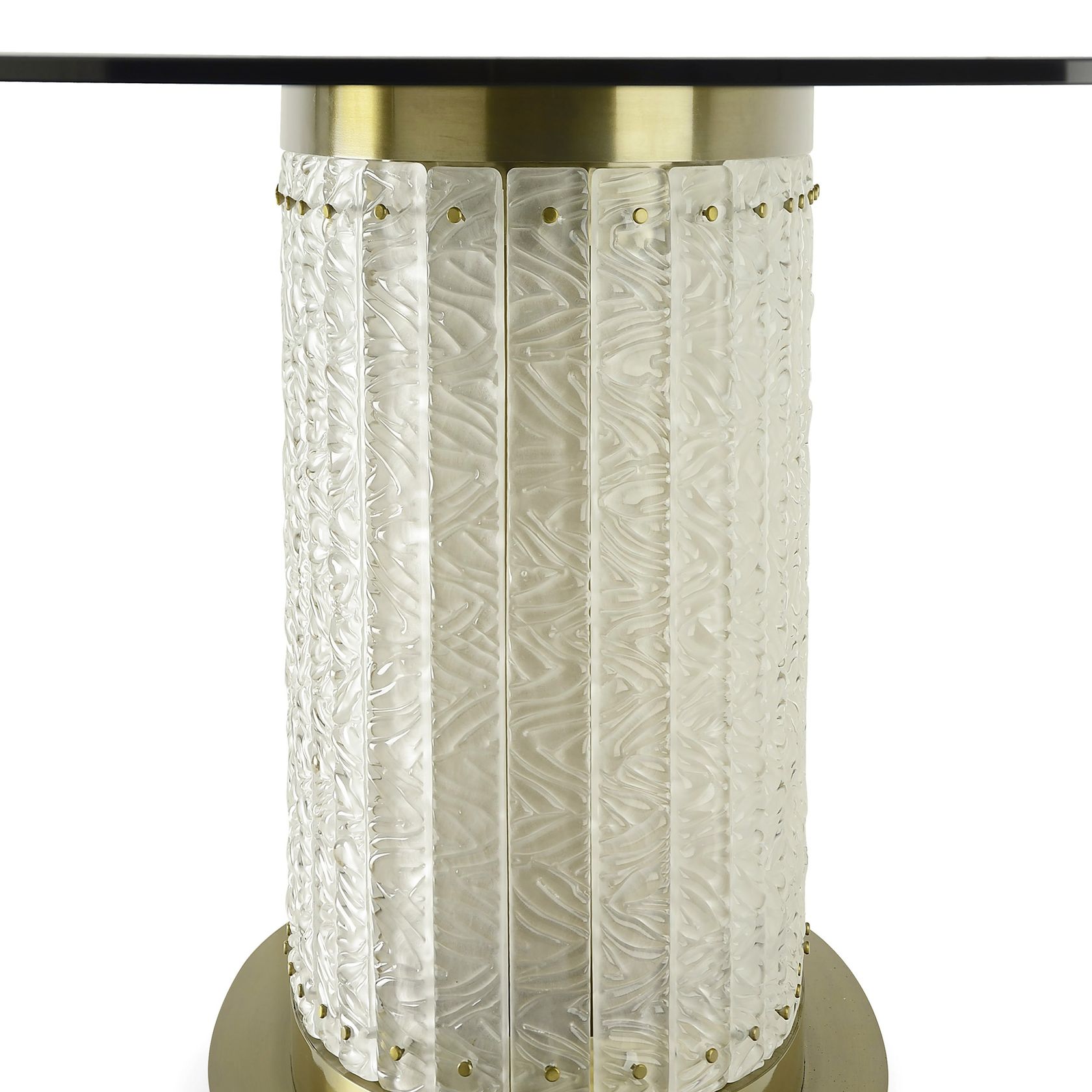 HOWARD | Oval table Oval crystal table By MARIONI | design Studio 63