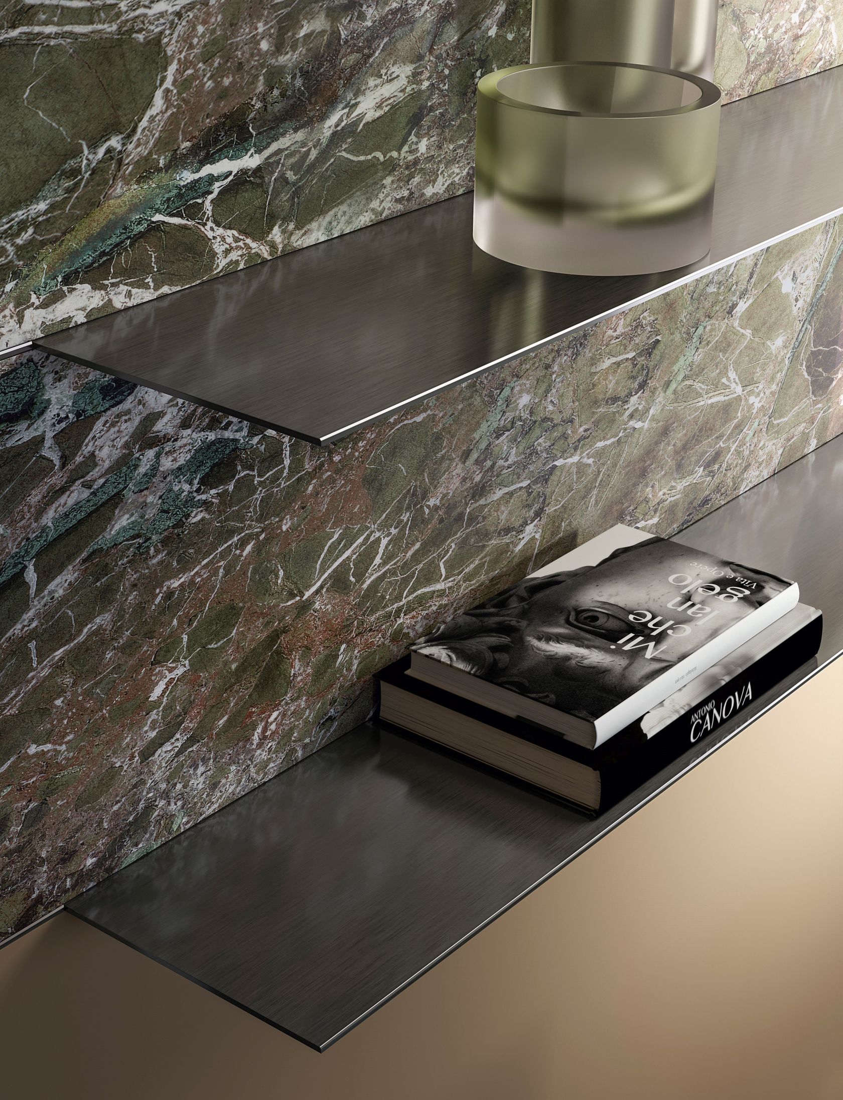 HT50 Linear fitted kitchen By Rossana | design Massimo Castagna