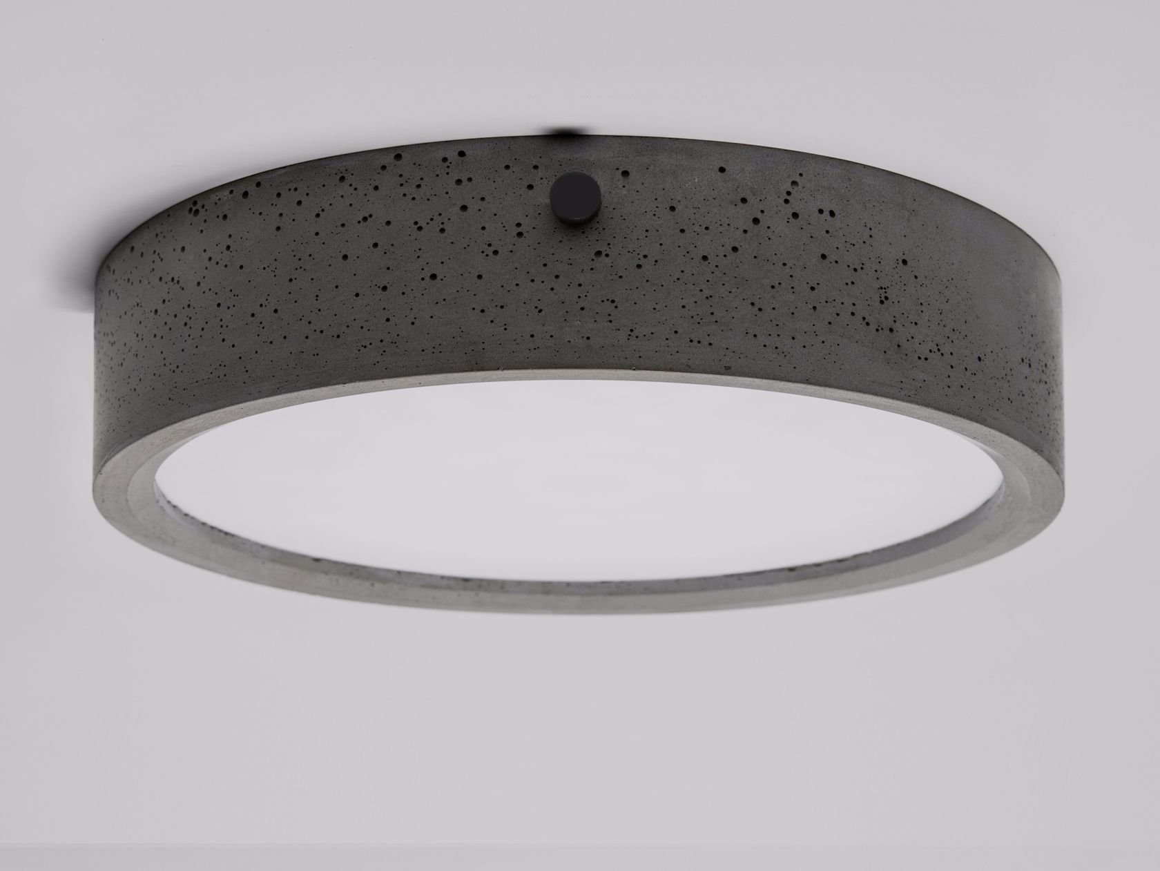 LED concrete ceiling lamp HUAN By Bentu Design