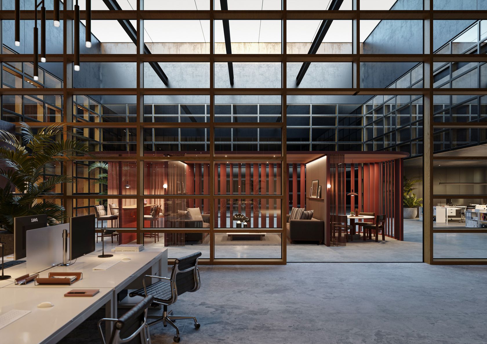 PAVILION O Office booth By Kettal