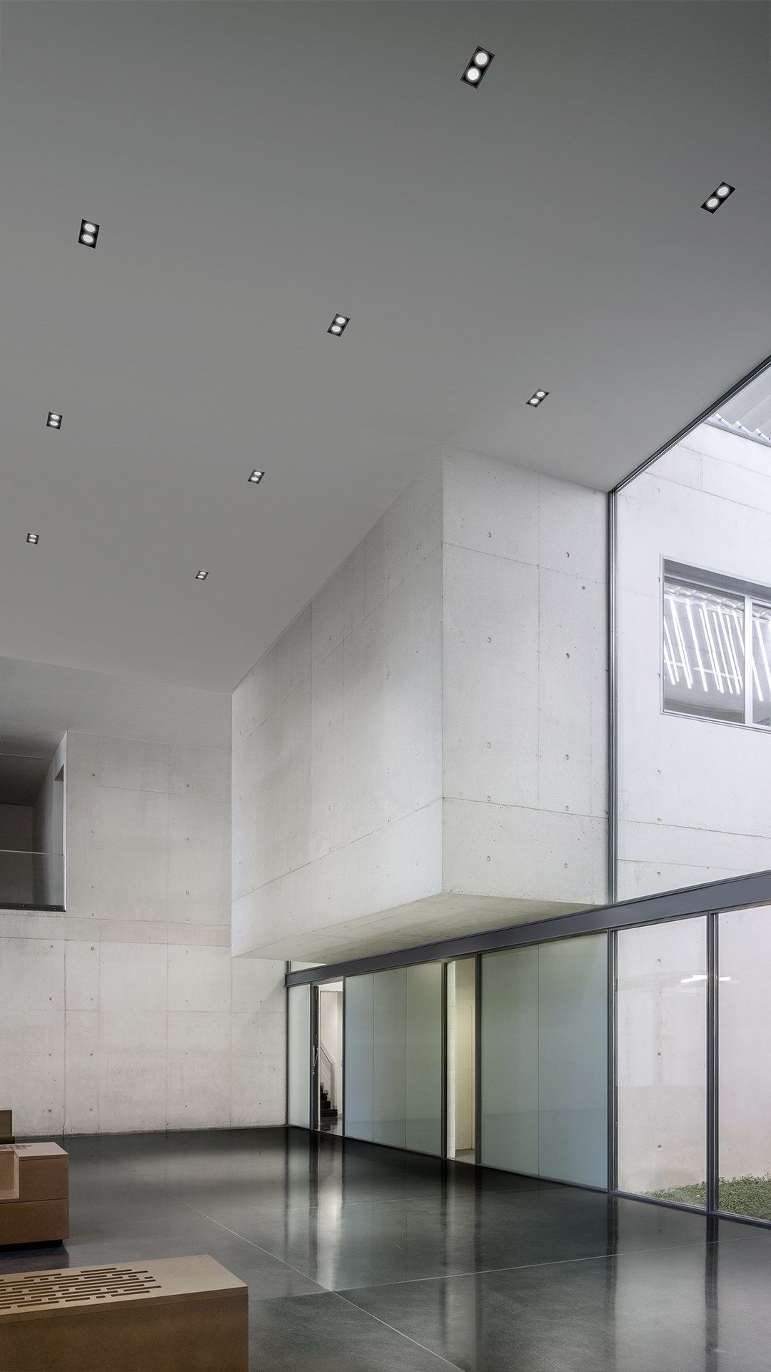 HUBBLE DOUBLE LED multiple rectangular spotlight By Arkoslight | design ...