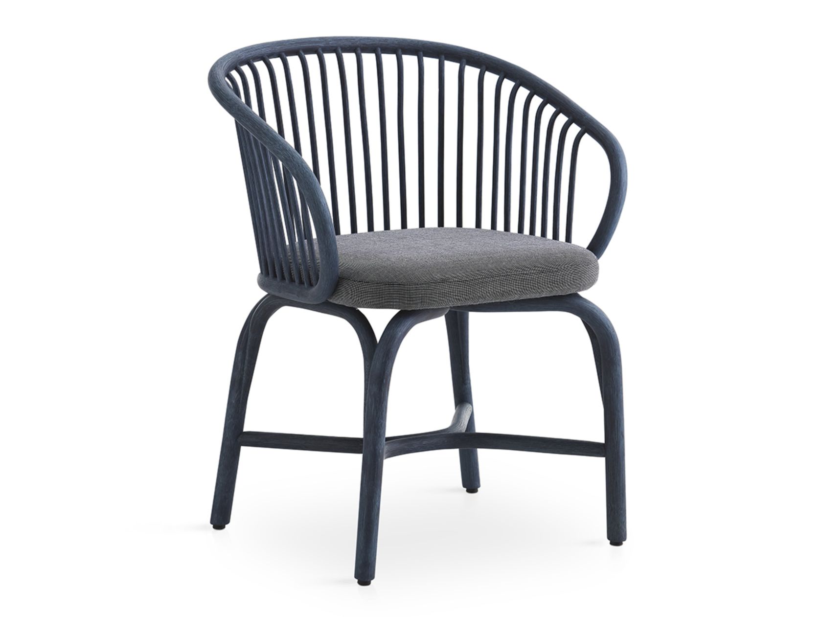 HUMA Rattan chair with integrated cushion By EXPORMIM | design Mario Ruiz