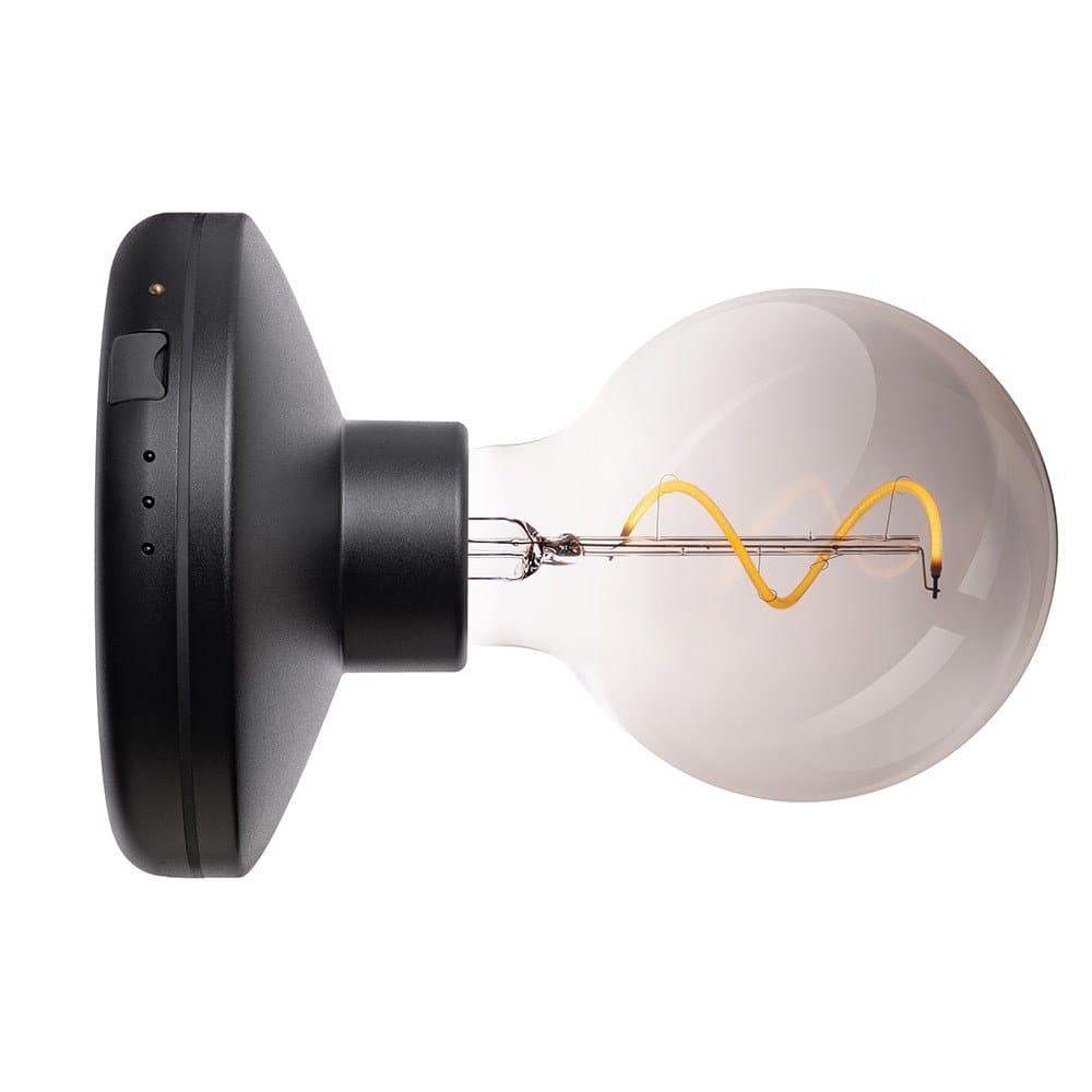 HUMBLE BEE | Wall lamp Glass and aluminium wall lamp cordless By Humble