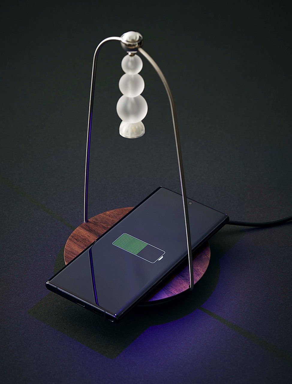 Table lamp with wireless charging cordless HWA SMART Hwa Collection By ...