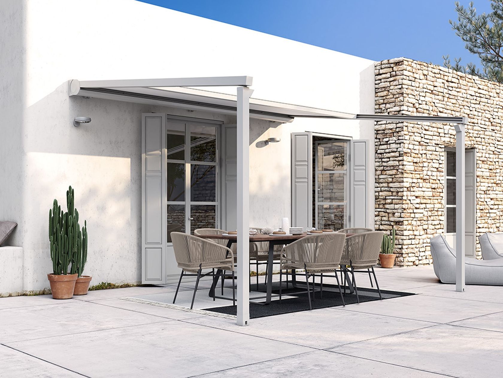 HYDRA Sliding awning By KE Outdoor Design