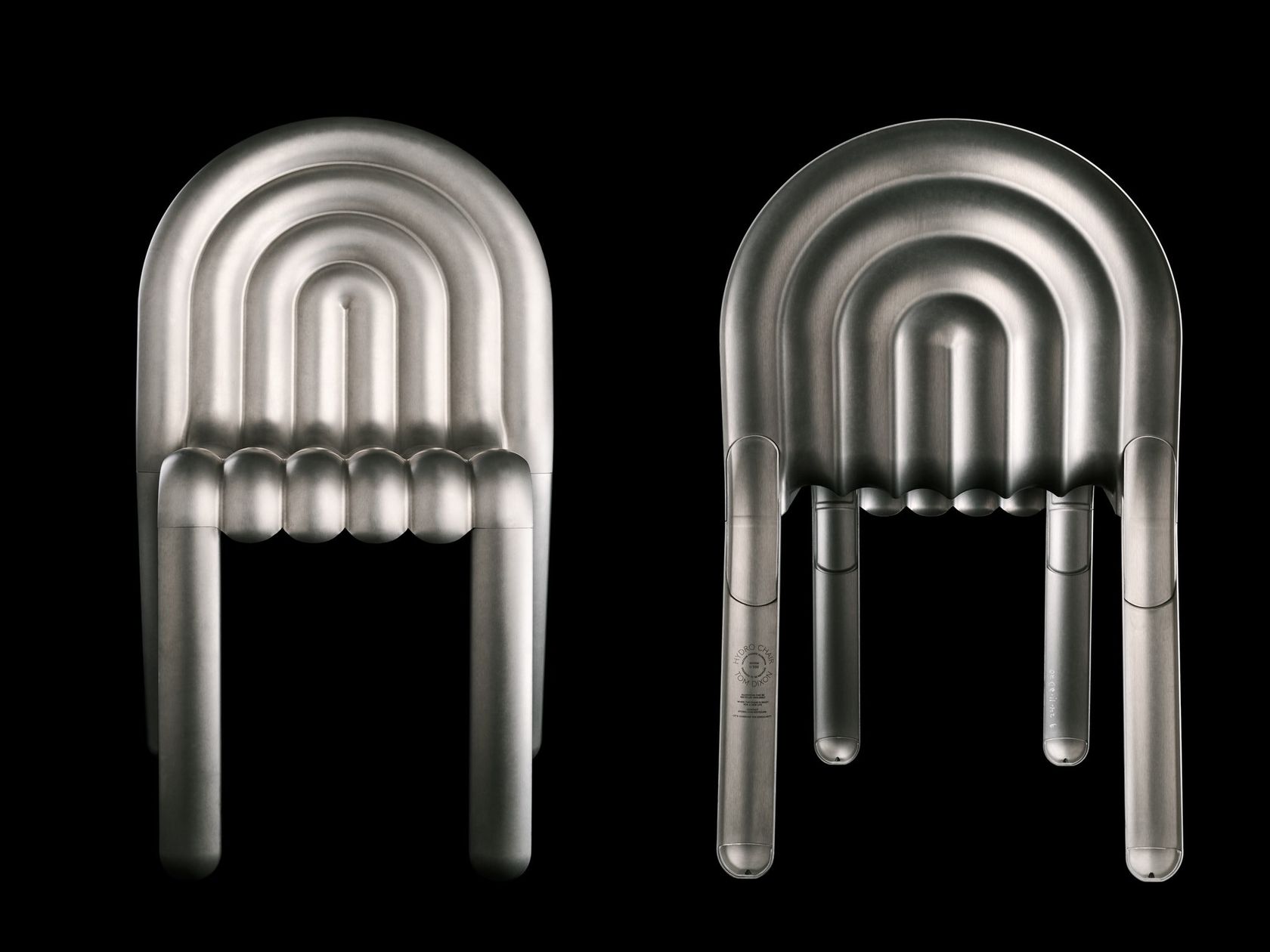Aluminium chair HYDRO By Tom Dixon design Tom Dixon