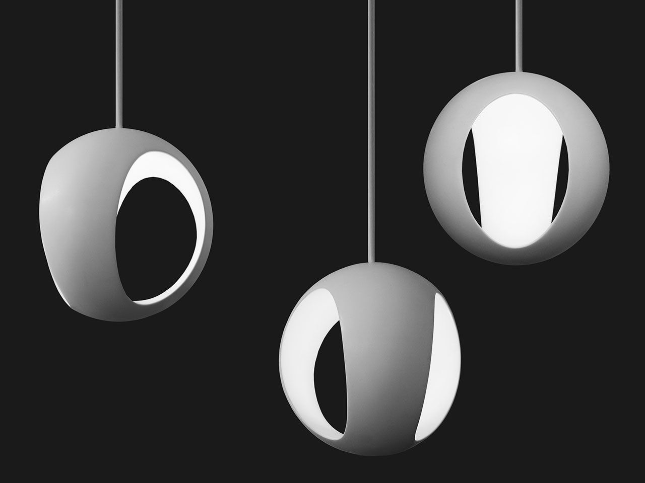 HYDROGEN Pendant lamp By Two Parts