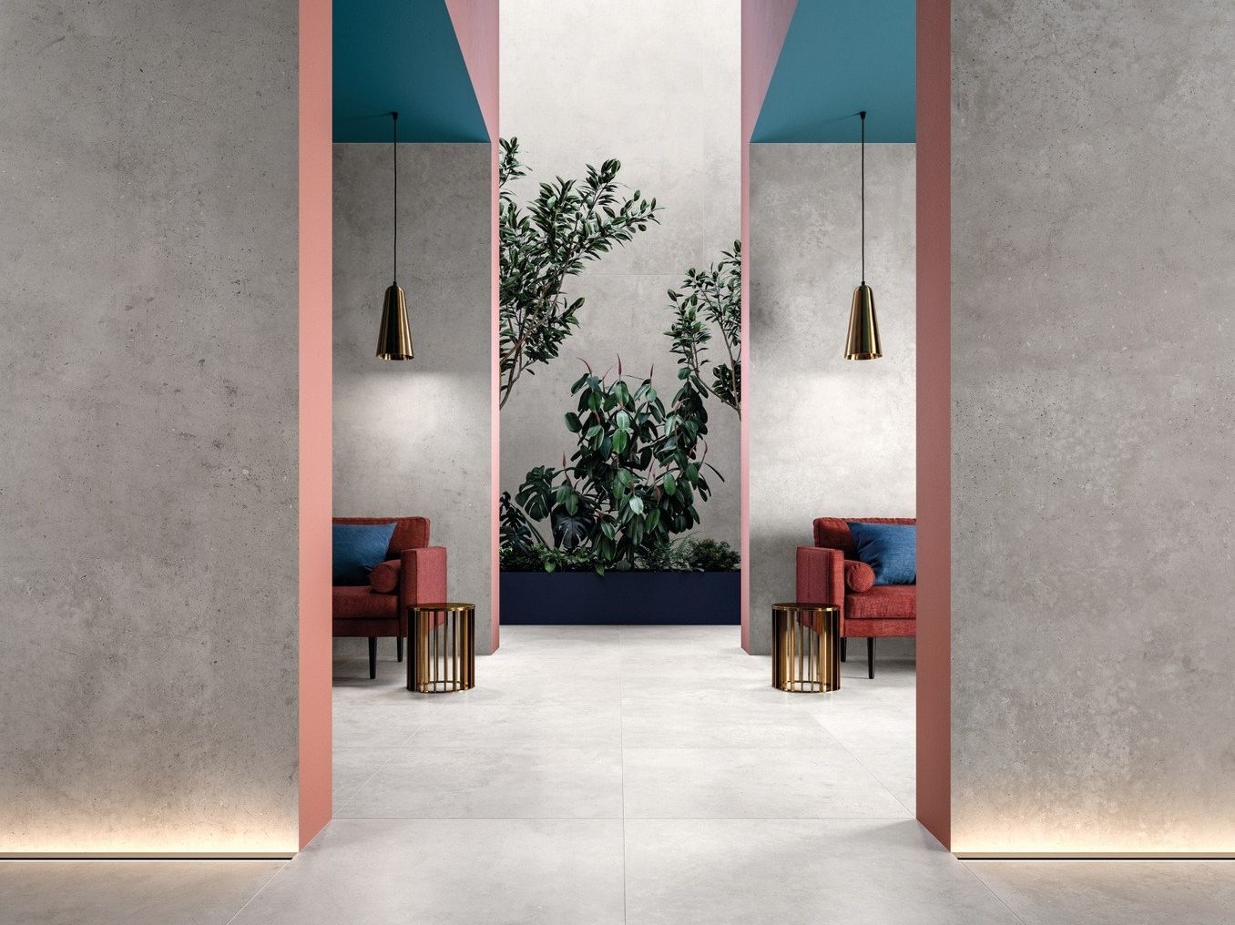 Porcelain stoneware wall/floor tiles HYPER By Flaviker