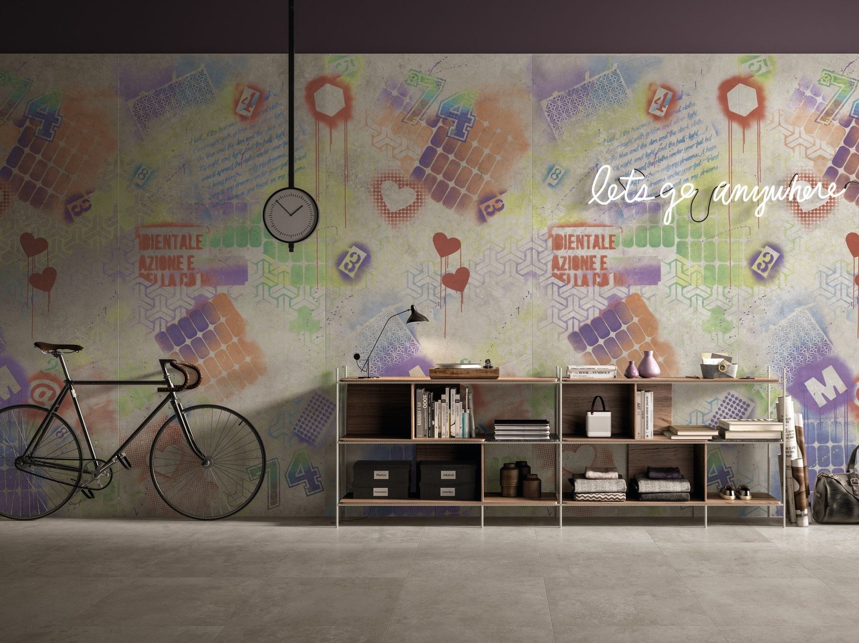Porcelain stoneware wall/floor tiles HYPER By Flaviker